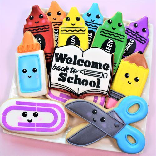 How to Decorate SIX Back to School Cookies (AND KIT!) – The Flour Box