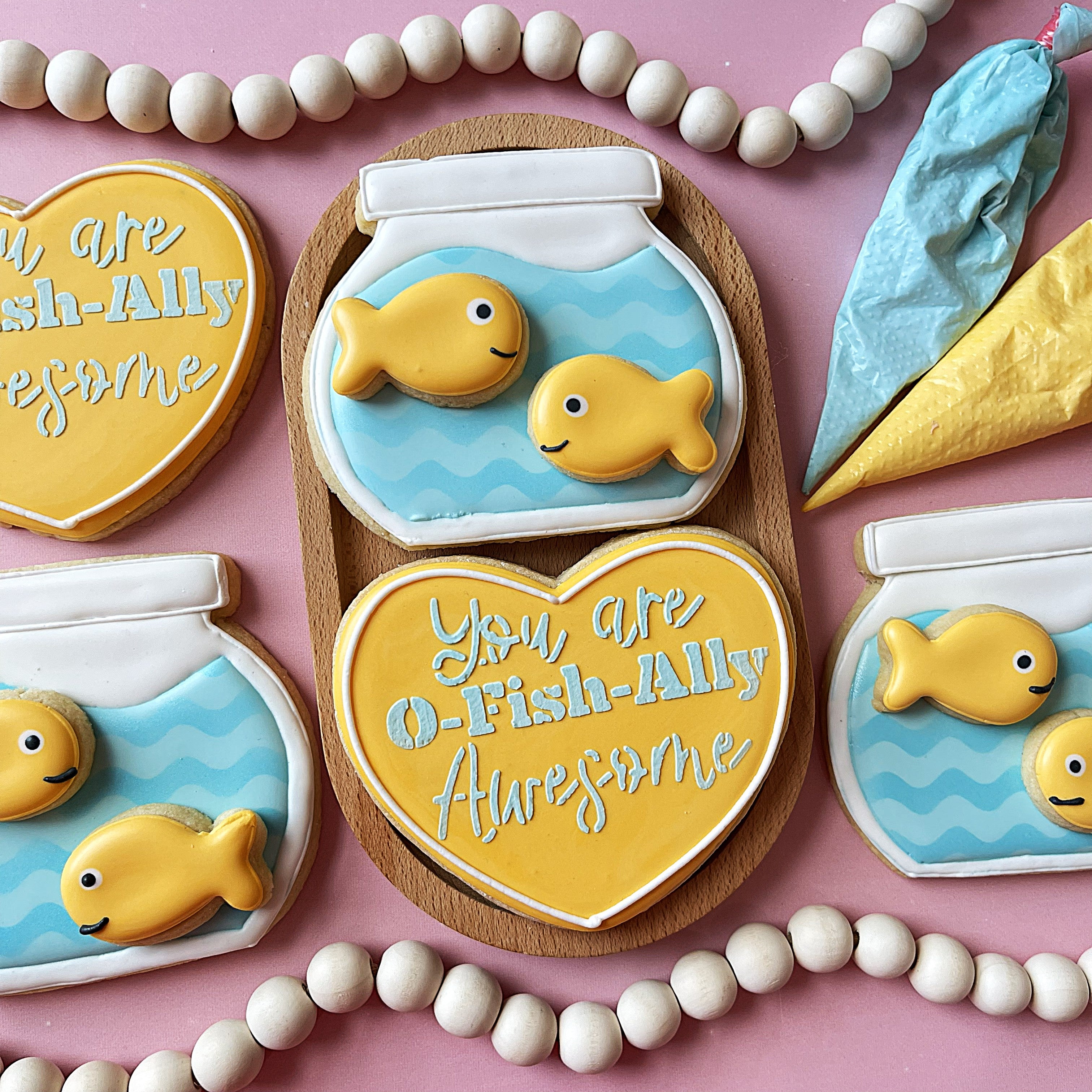 You Are O-Fish-Ally Awesome Stencil – The Flour Box