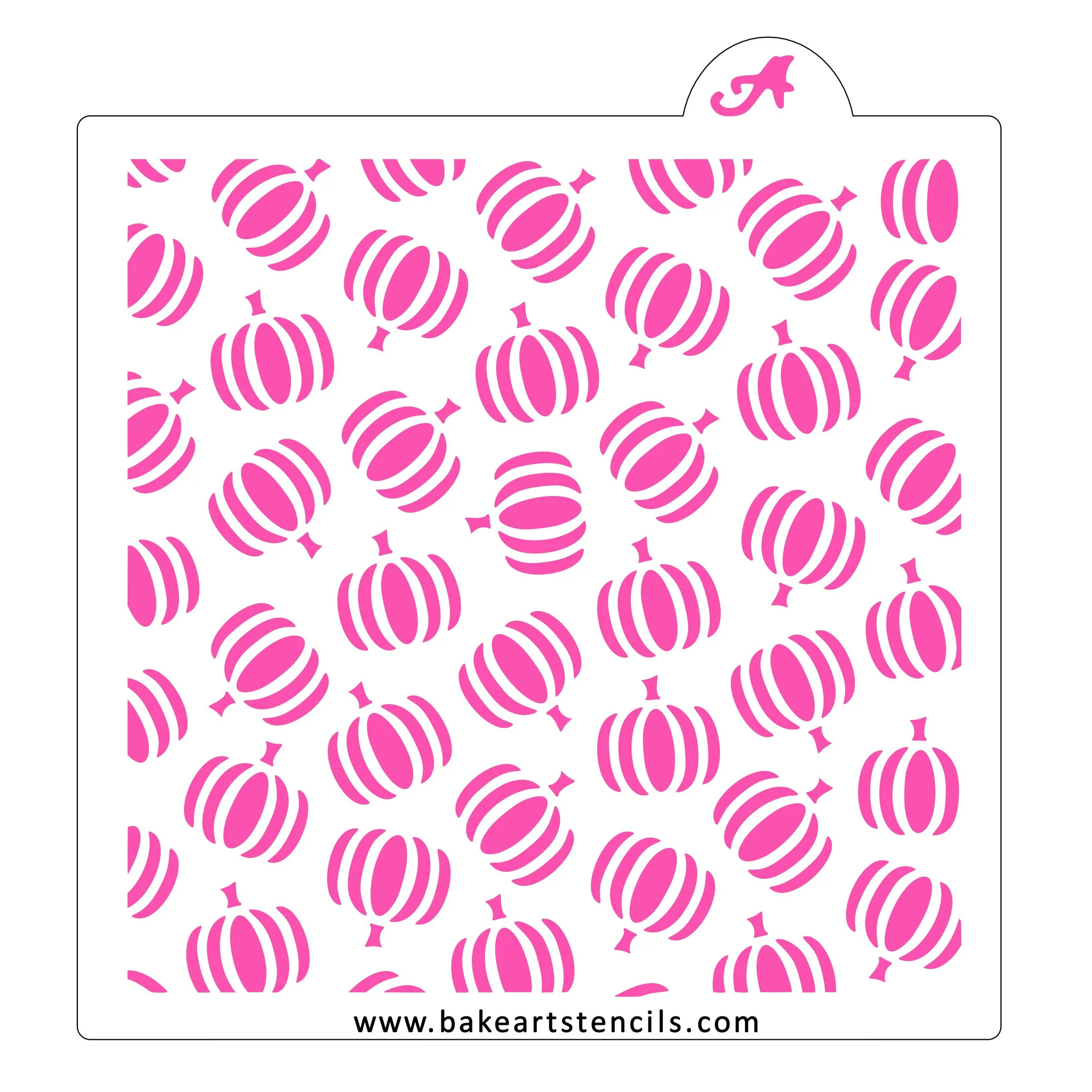 Fall Pumpkin BakeArt Stencil – The Flour Box