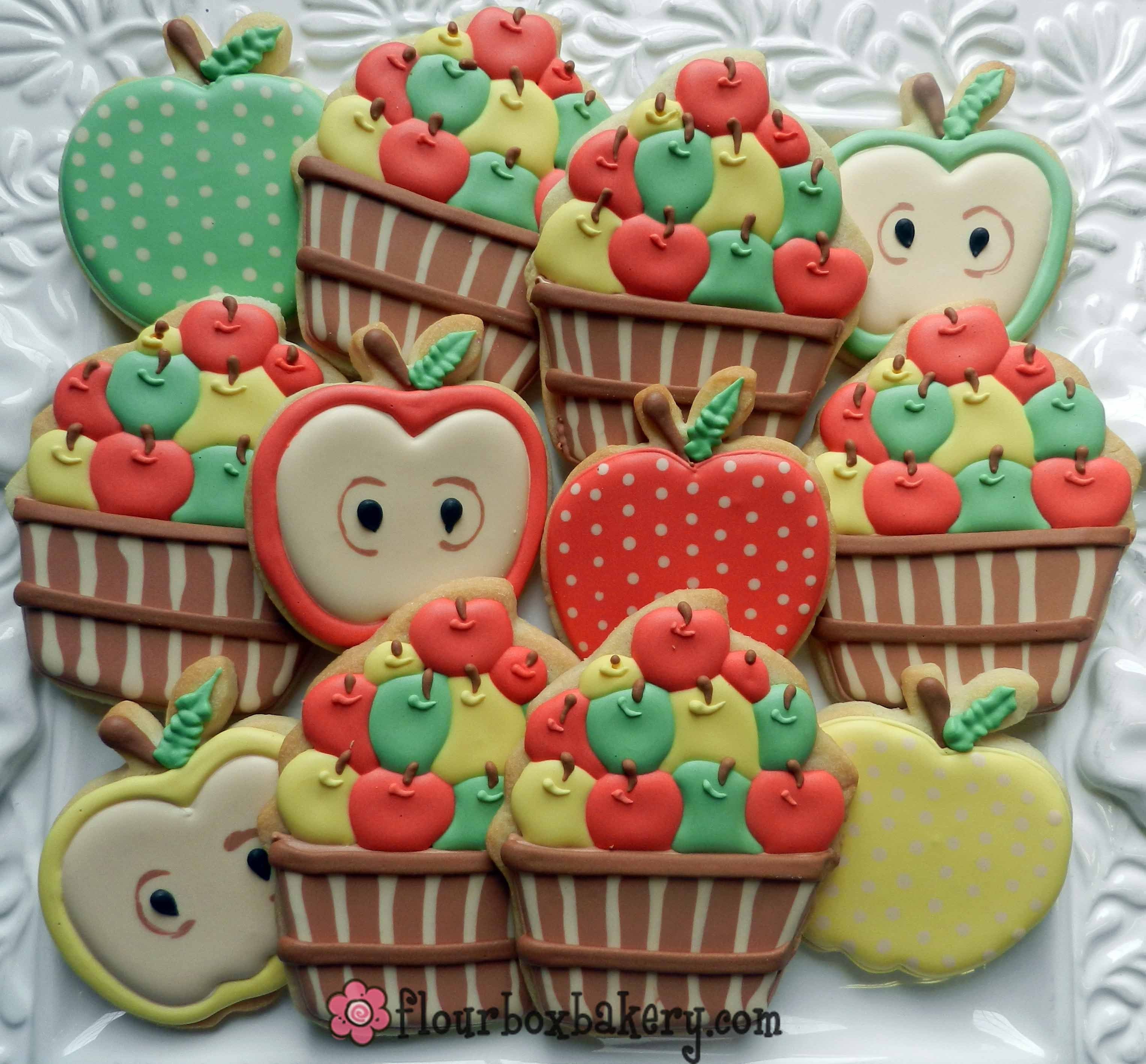 How to Decorate and Apple Basket – The Flour Box