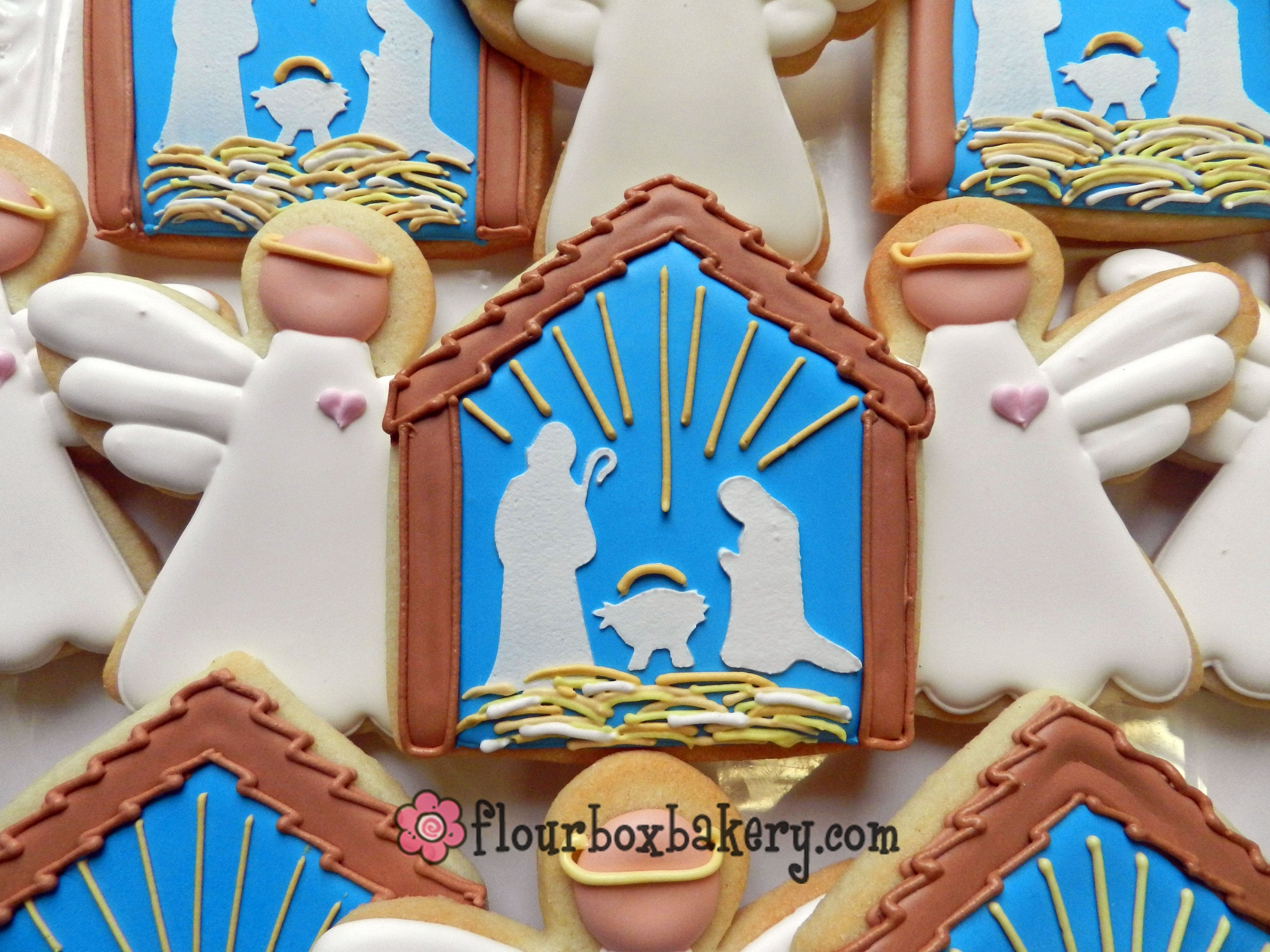 How to Decorate a Nativity Cookie – The Flour Box