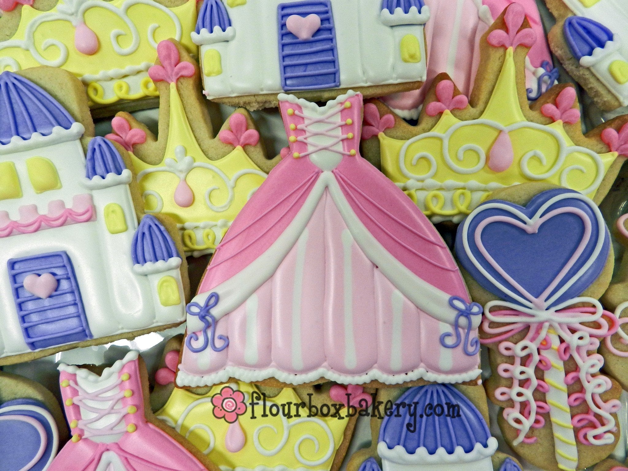 How to Decorate Princess Cookies – The Flour Box