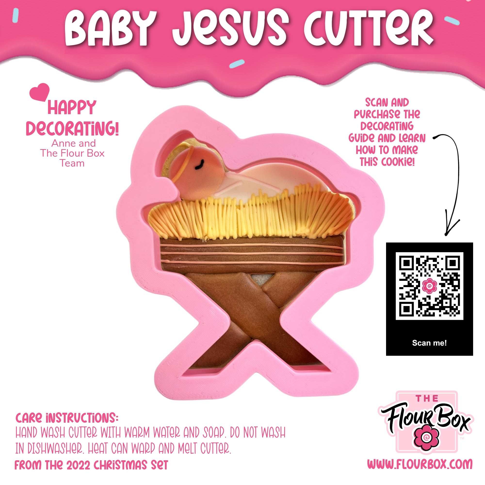 Baby Jesus Cookie Cutter – The Flour Box