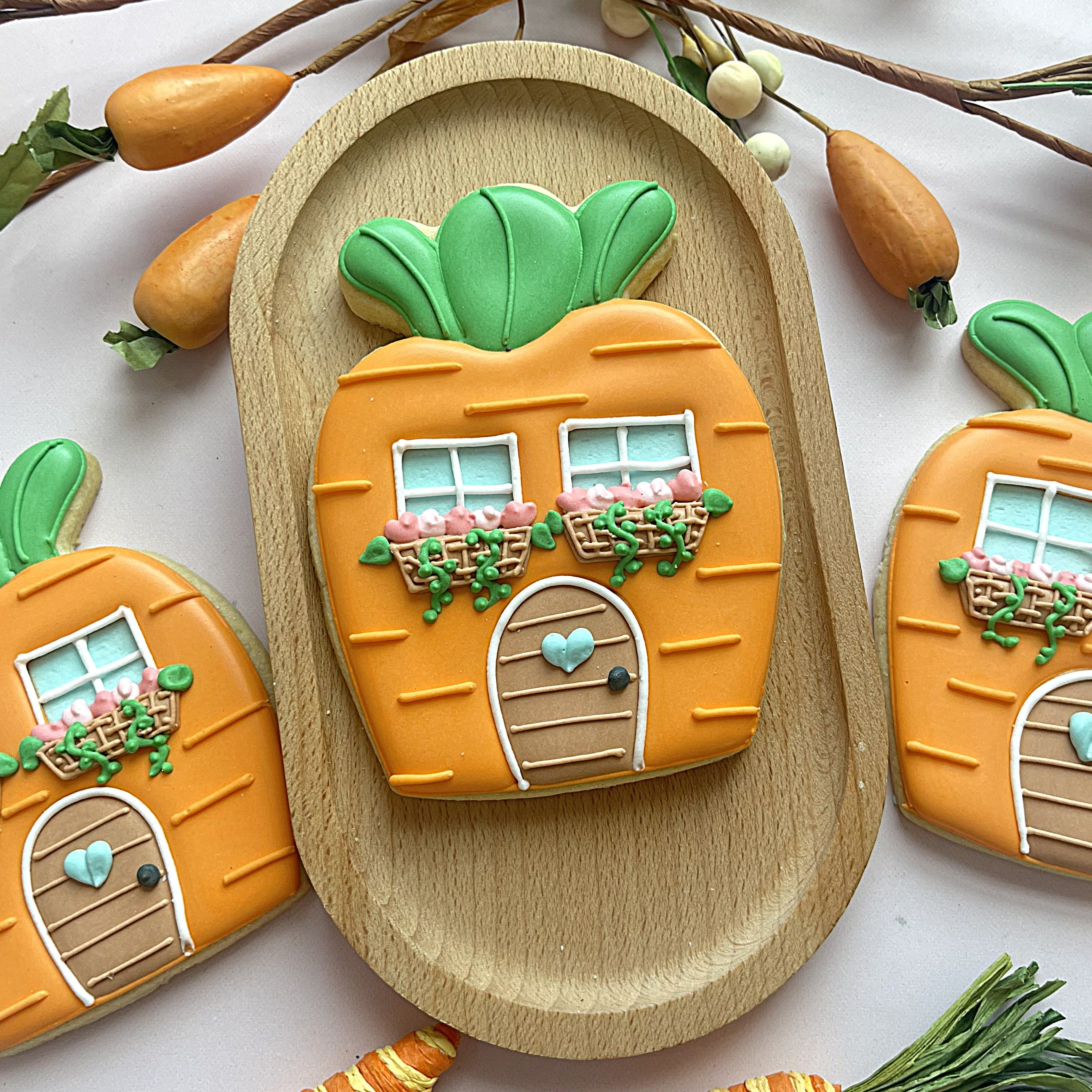 Carrot House Cookie Cutter BUNDLE (2 cutters) – The Flour Box