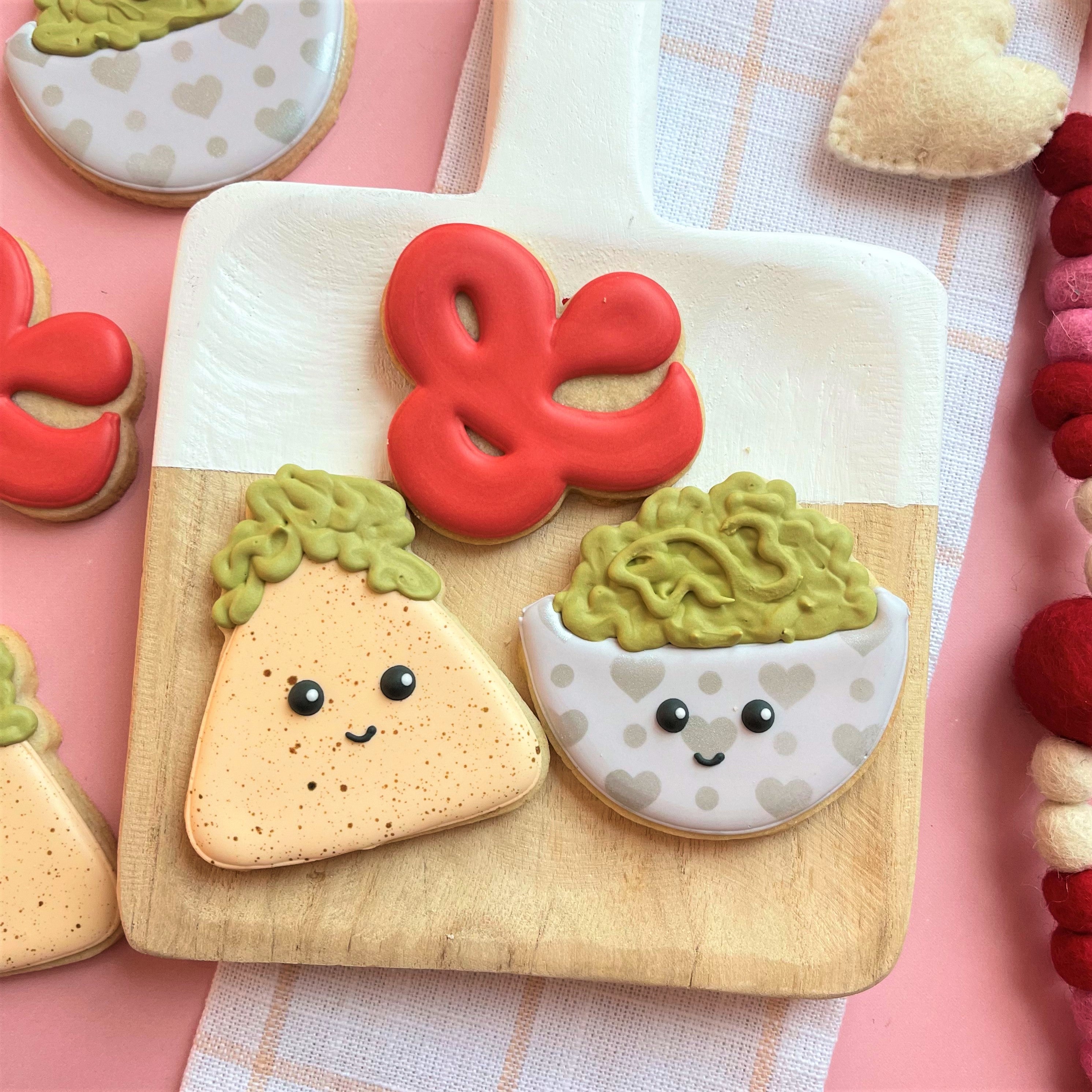 Chip with Guac and Guacamole Cookie Cutter BUNDLE (Regular Size) – The ...