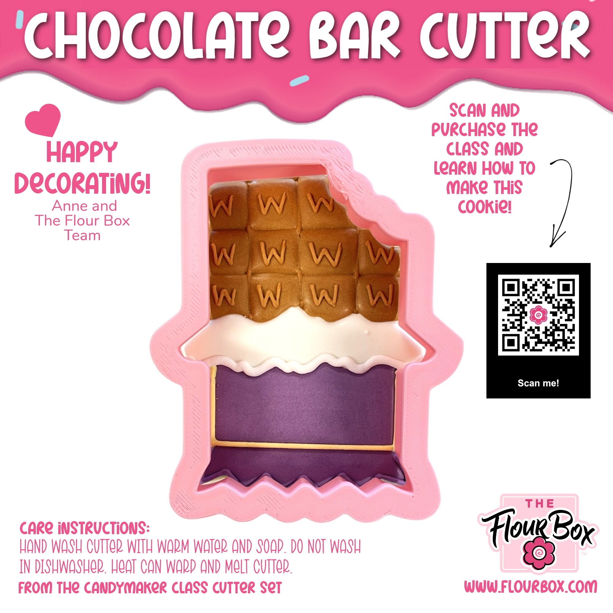 Chocolate Bar Cookie Cutter – The Flour Box