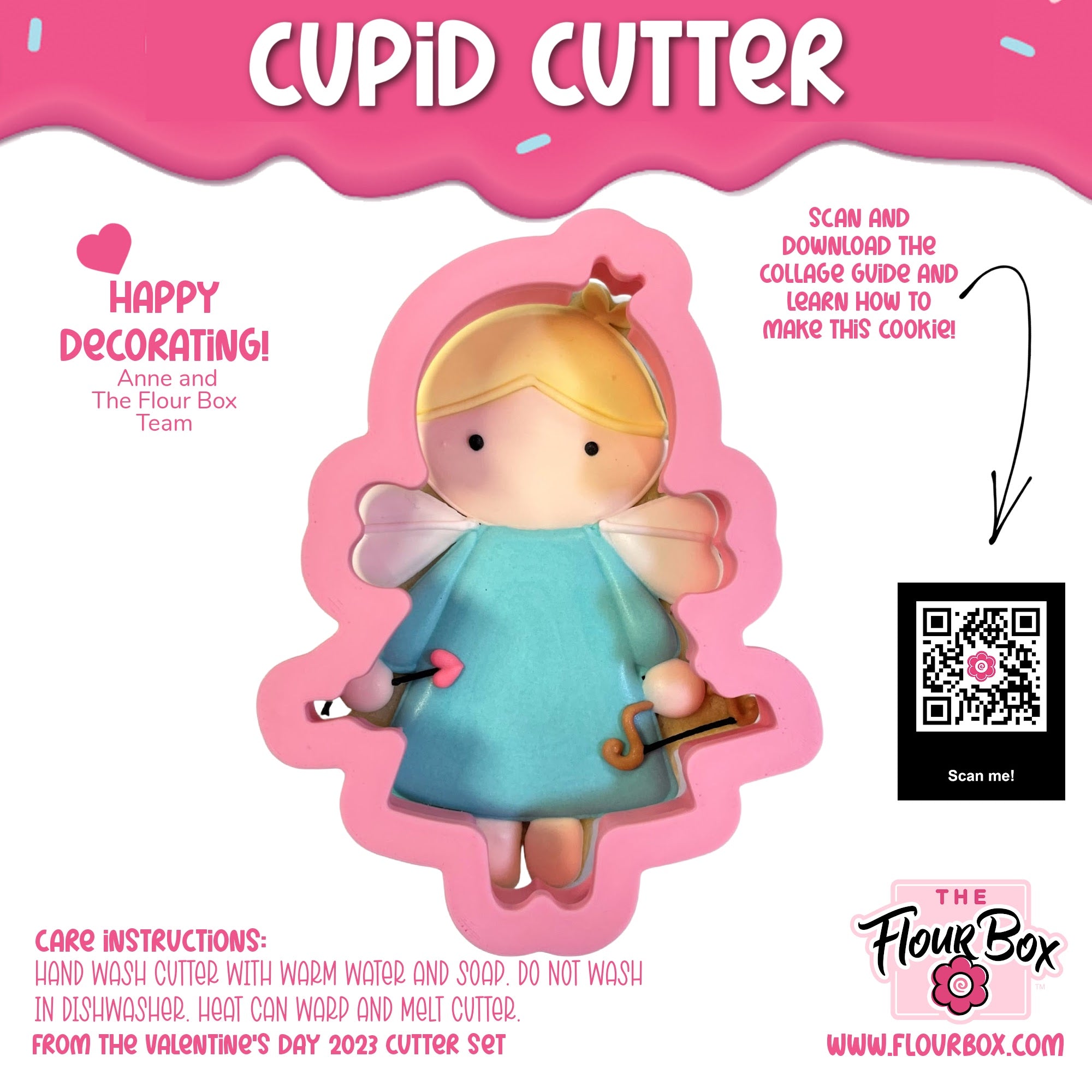 Cupid Cookie Cutter – The Flour Box