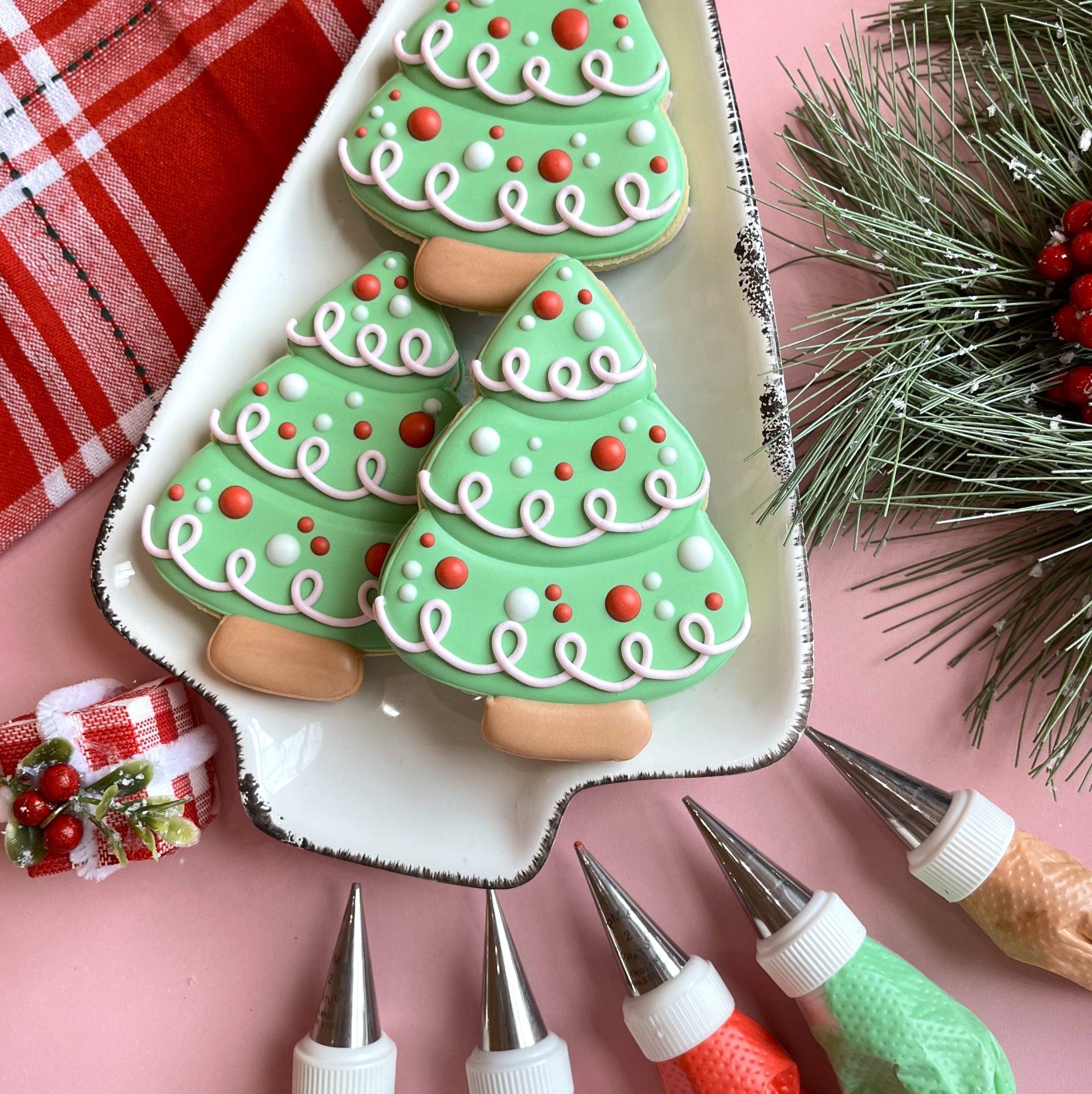 Cute Christmas Tree Cookie Cutter – The Flour Box