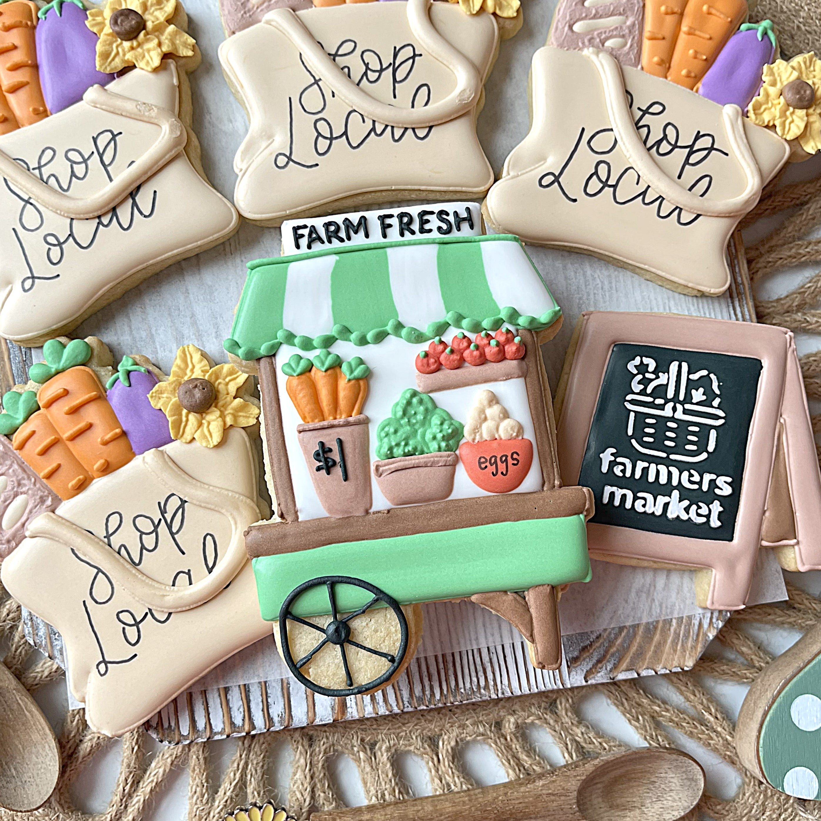 Market Cart Flour Box Club Cookie Cutter – The Flour Box