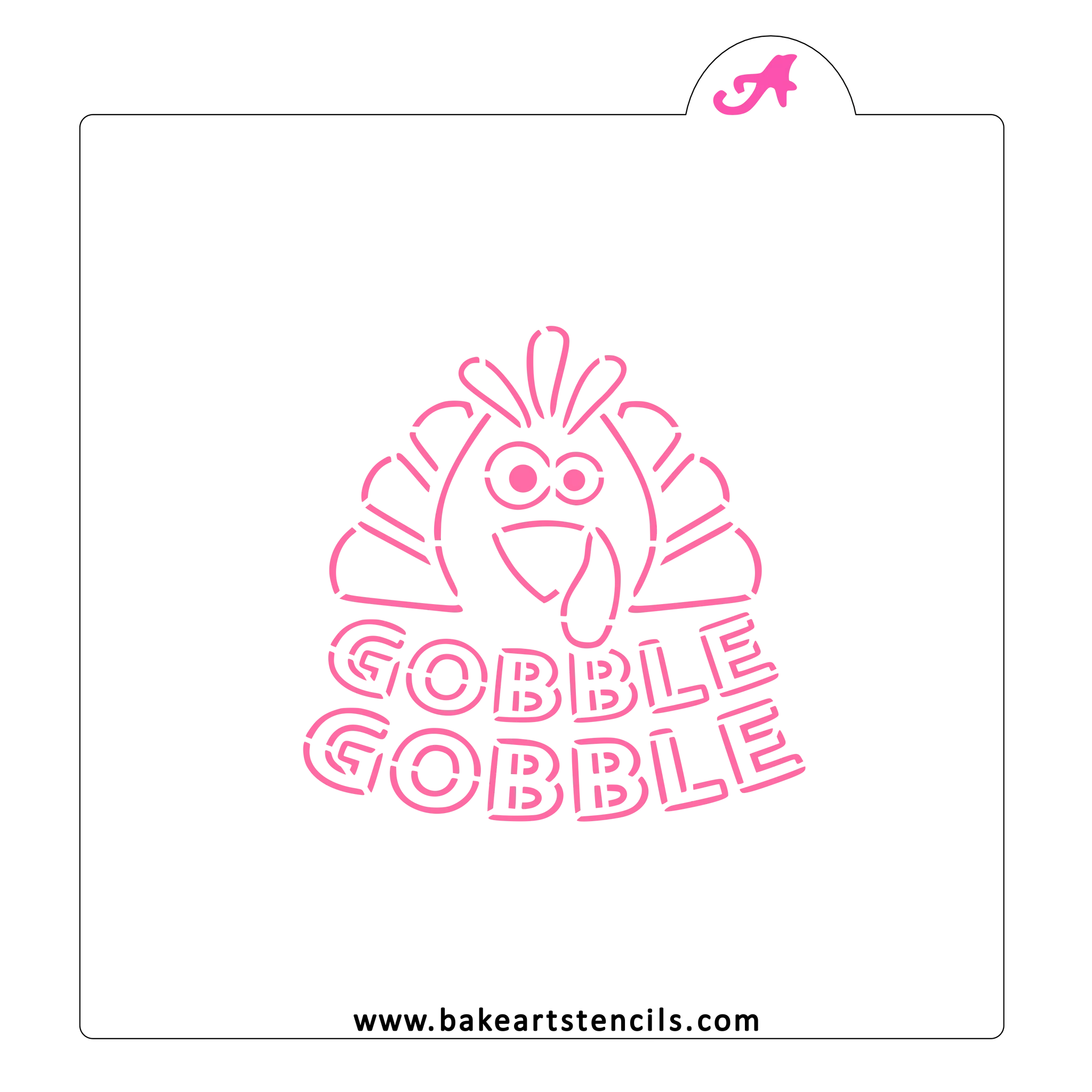 Gobble PYO BakeArt Stencil – The Flour Box