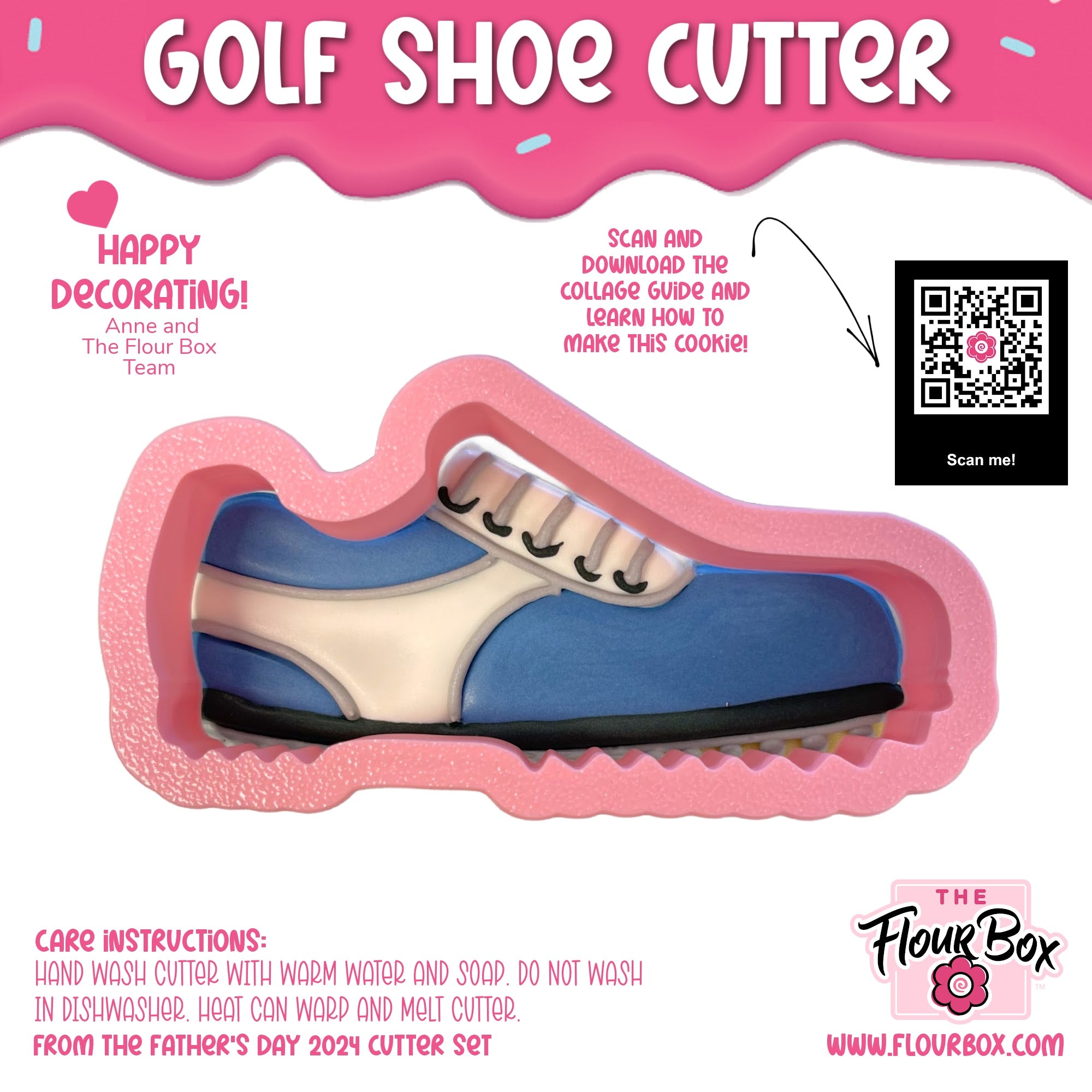 Golf Shoe Cookie Cutter – The Flour Box