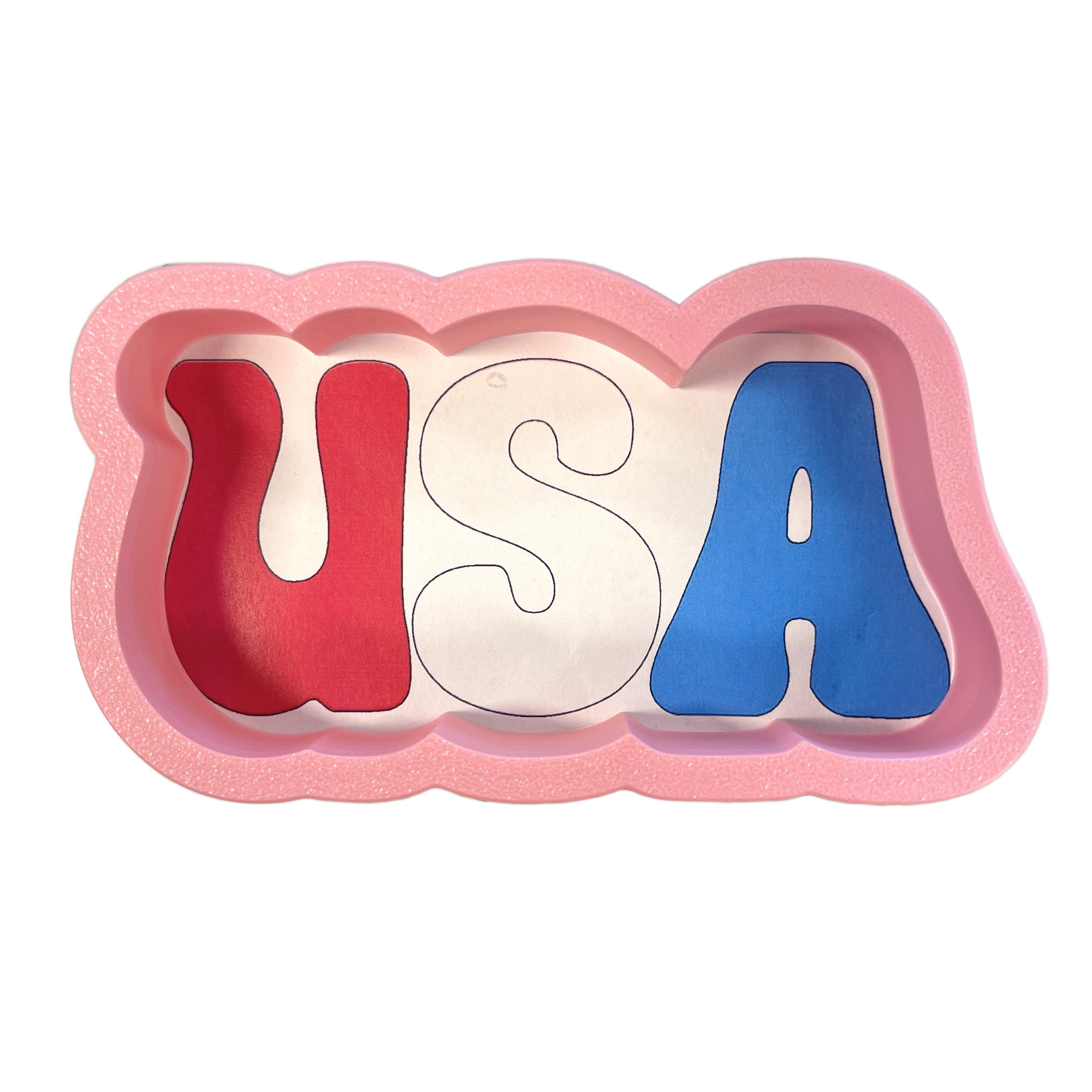 Groovy USA Cookie Cutter – The Flour Box