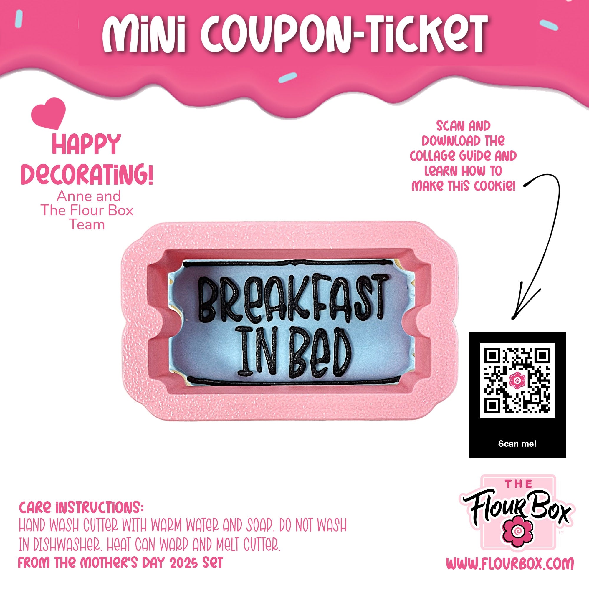Mini Coupon/Ticket Cookie Cutter – The Flour Box
