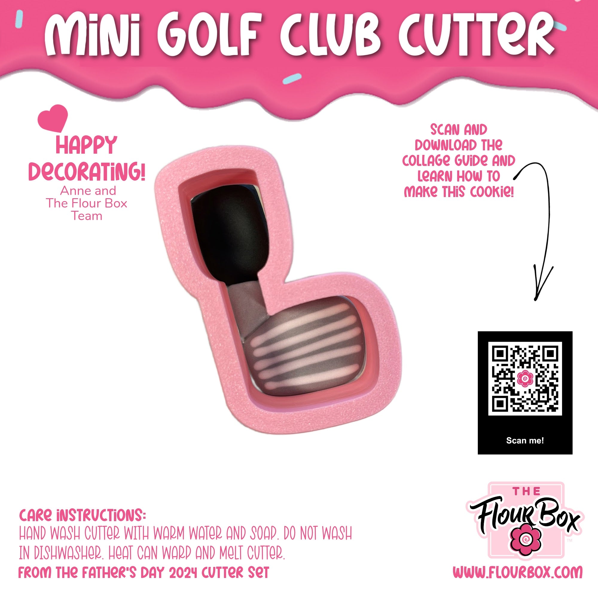 Mini Golf Club Cookie Cutter – The Flour Box