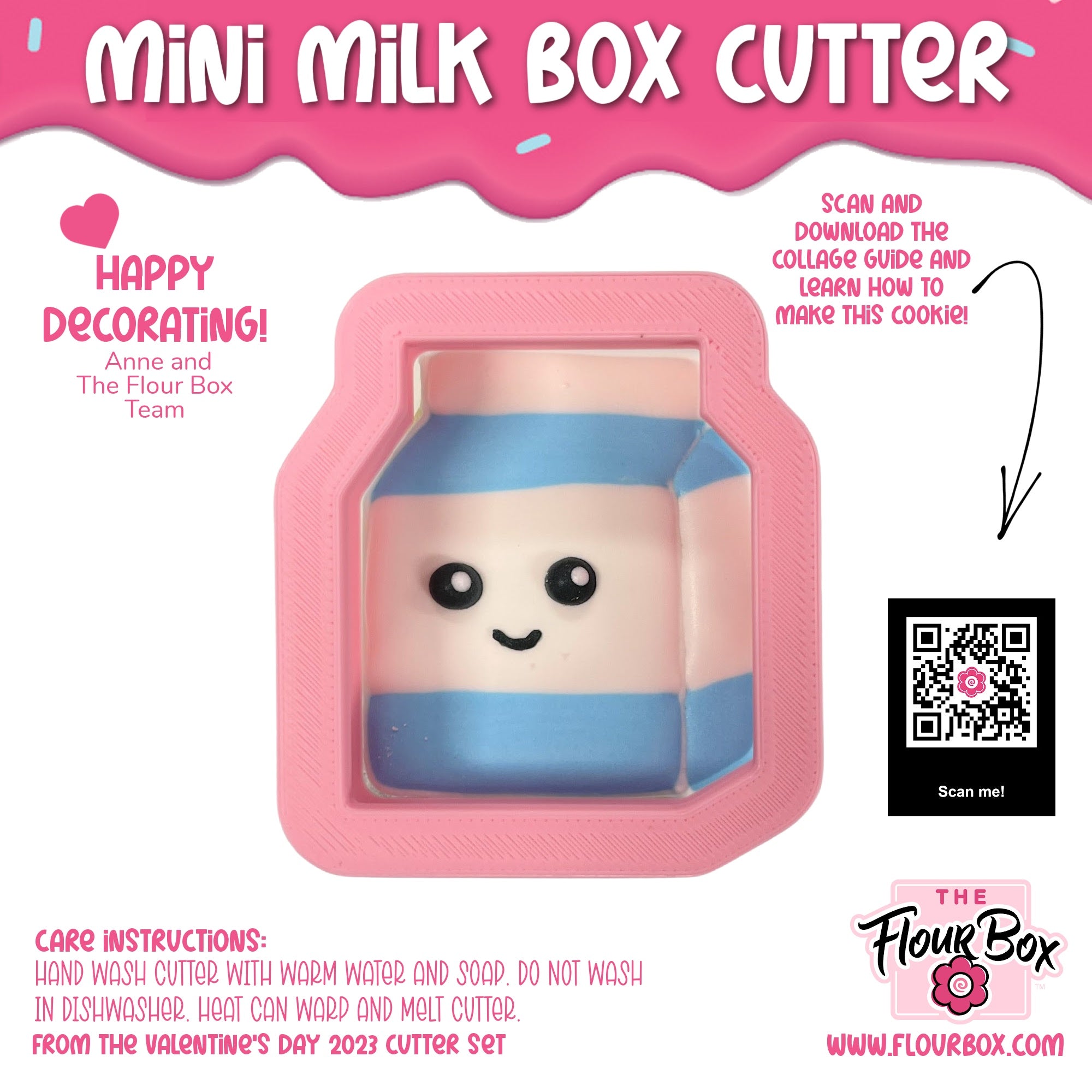 Mini Milk Box Cookie Cutter – The Flour Box