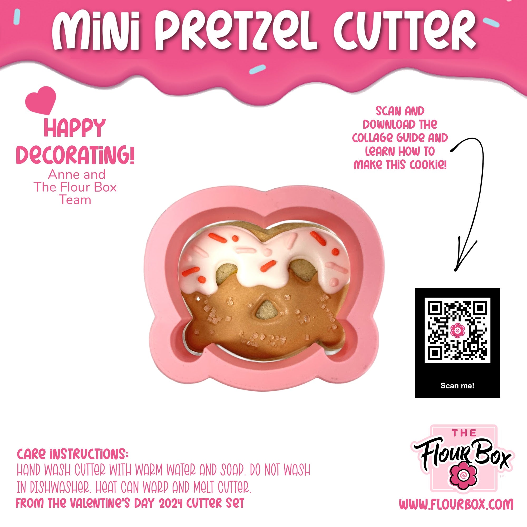 MINI Pretzel Cookie Cutter – The Flour Box