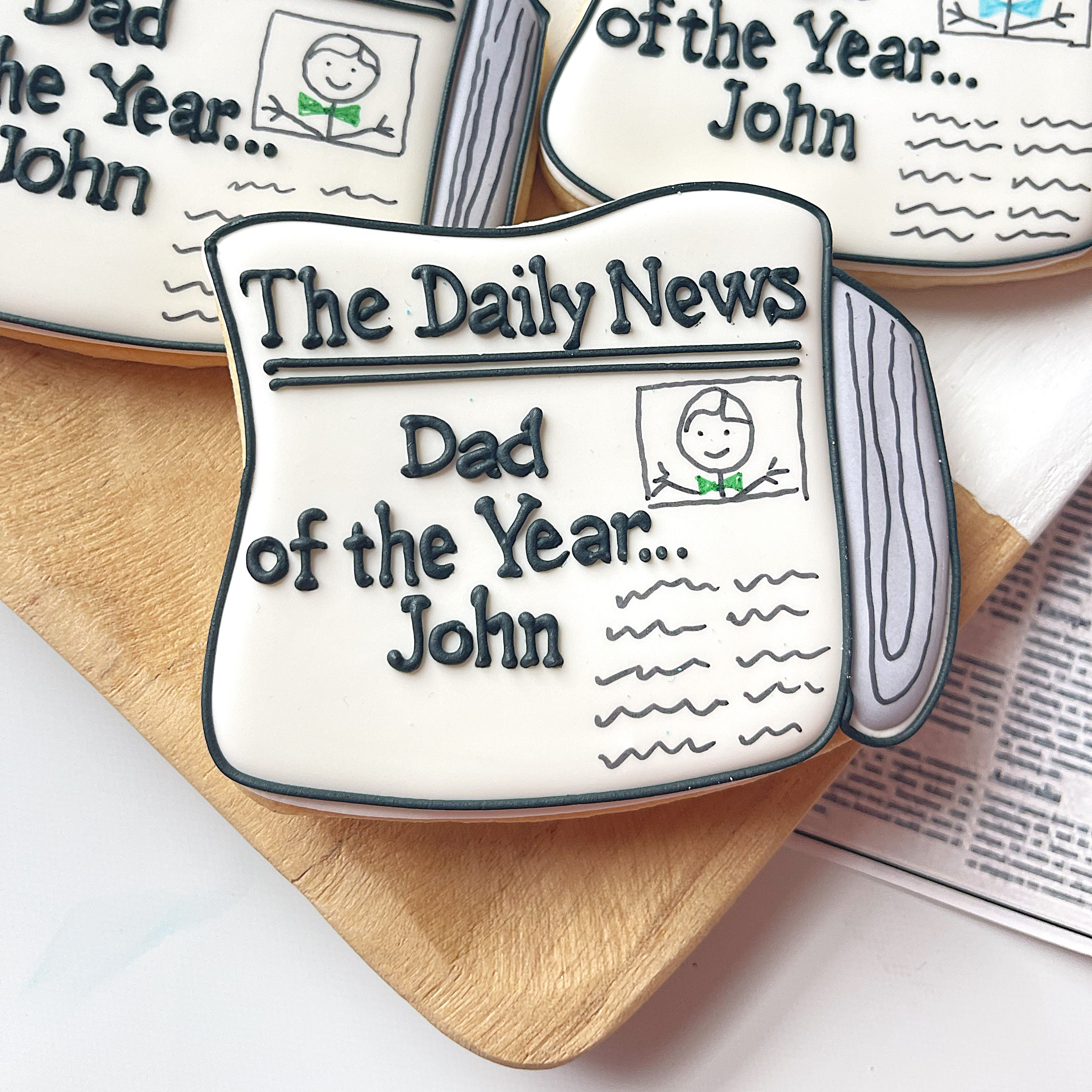 Newspaper Cookie Cutter – The Flour Box