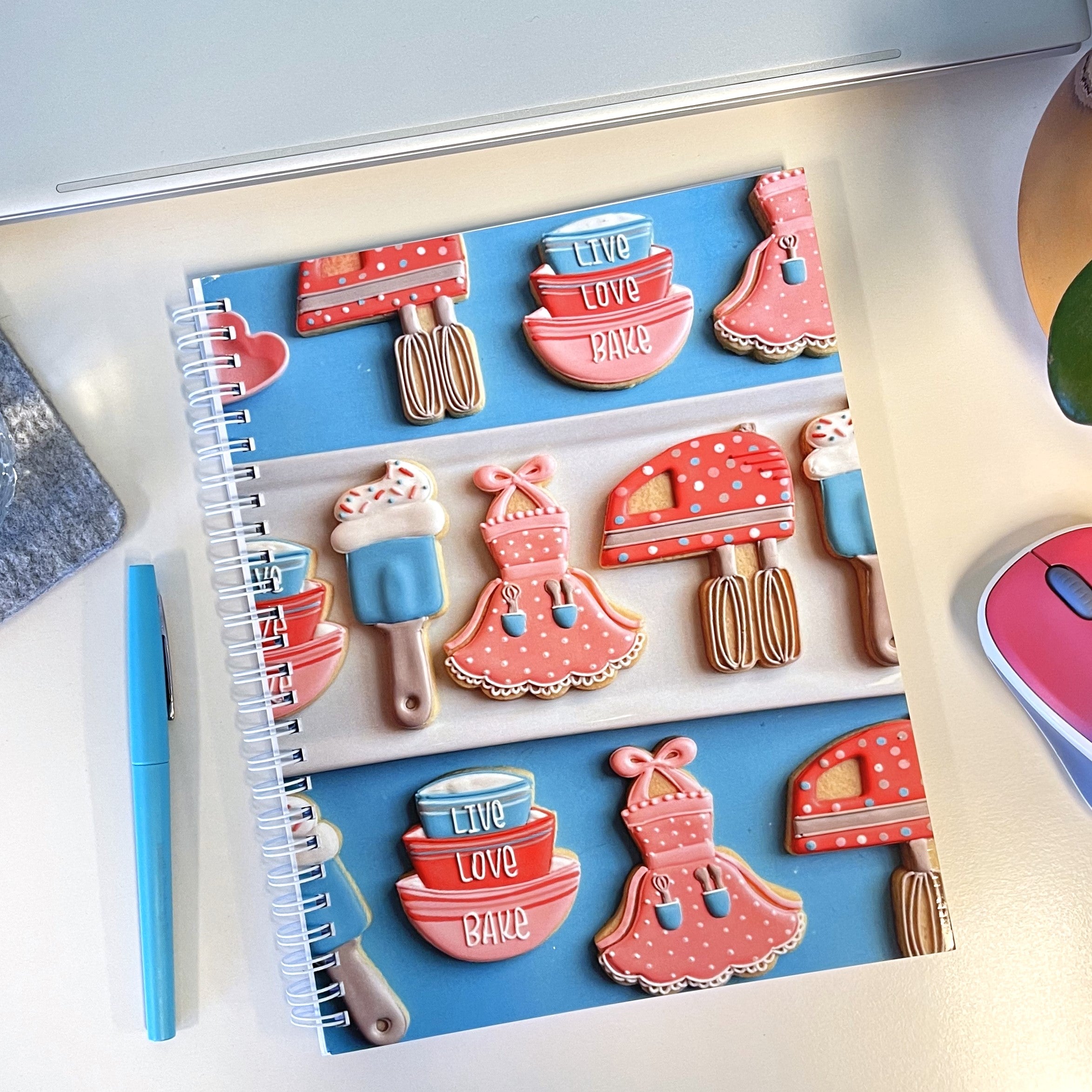 Baking Themed Spiral Notebook – The Flour Box