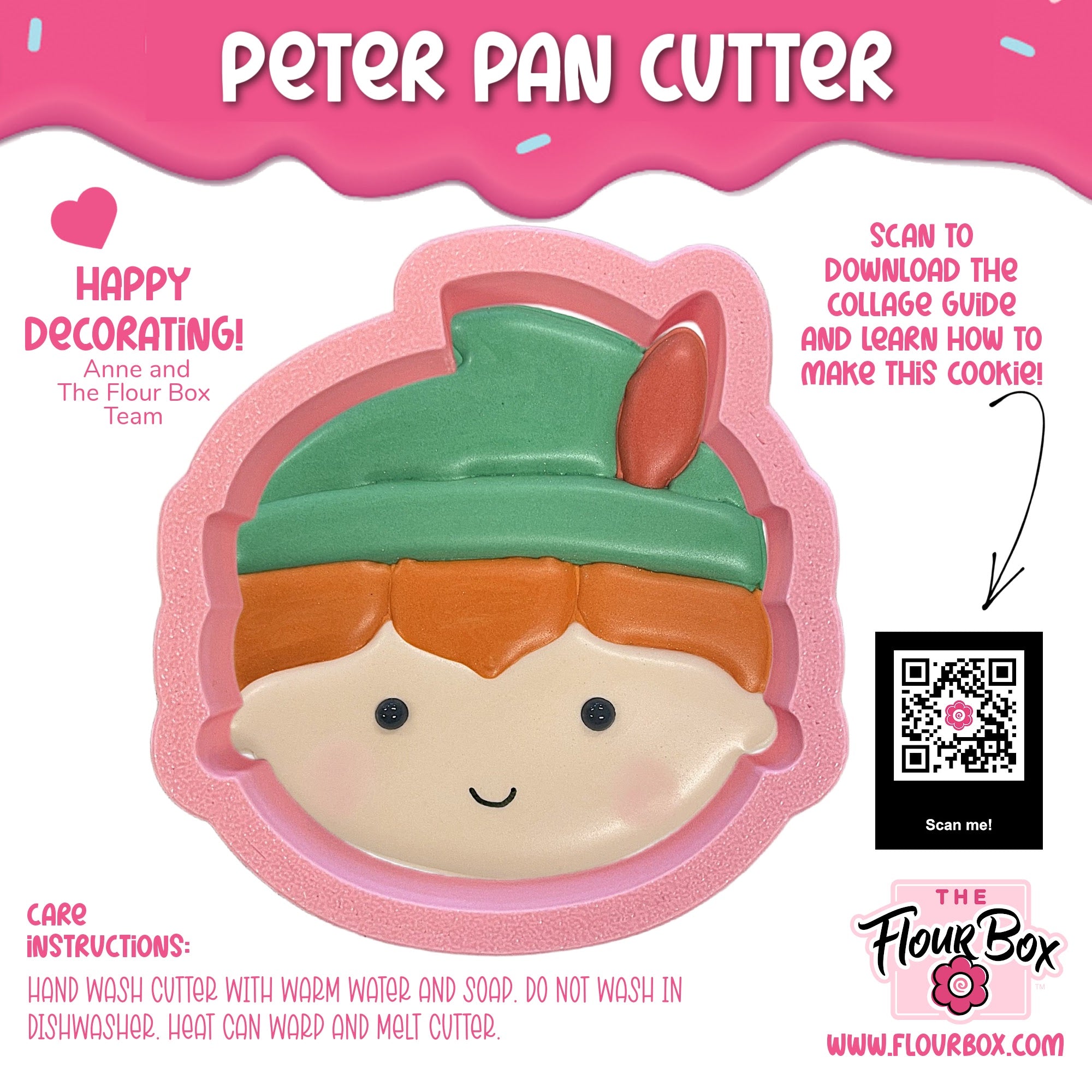 Peter Pan Cookie Cutter – The Flour Box