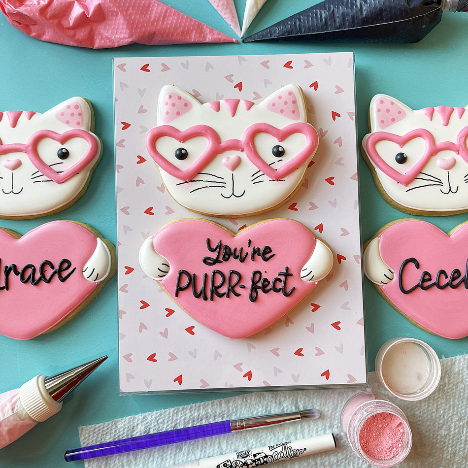 Purr-Fect Cat Cookie Cutter Set – The Flour Box