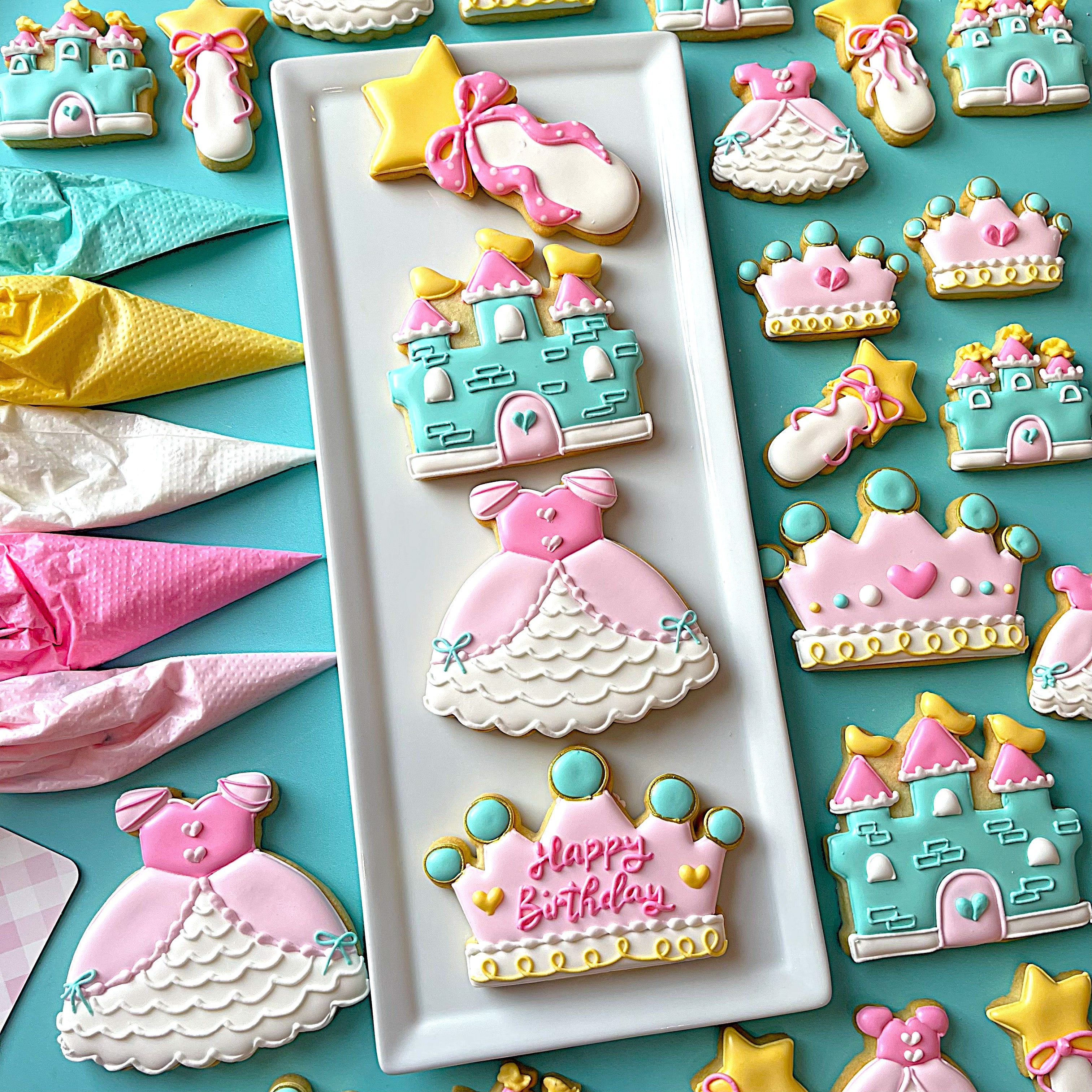 Princess Cookie Cutter BUNDLE (4 cutters) – The Flour Box