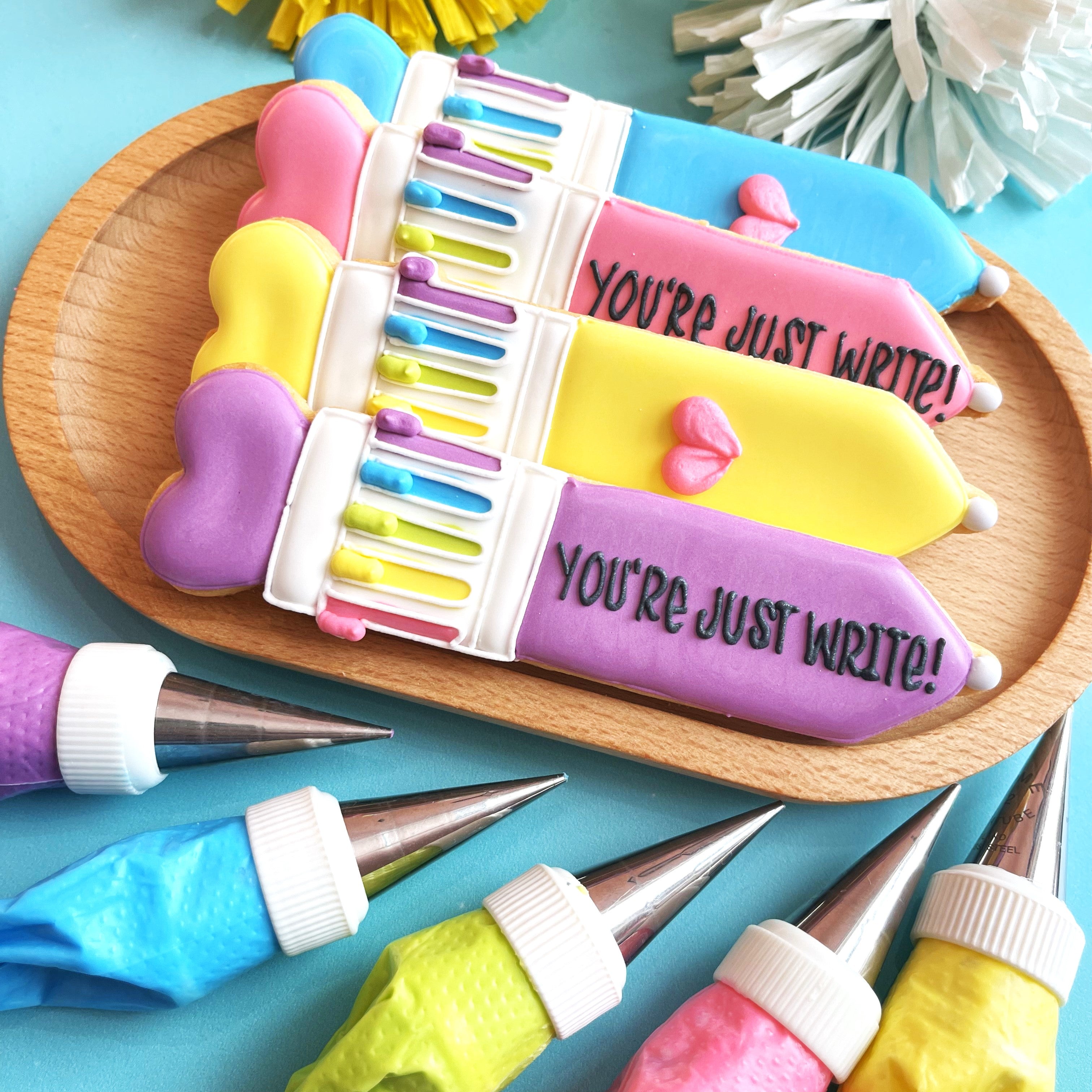 Retro Click Pen Cookie Cutter – The Flour Box