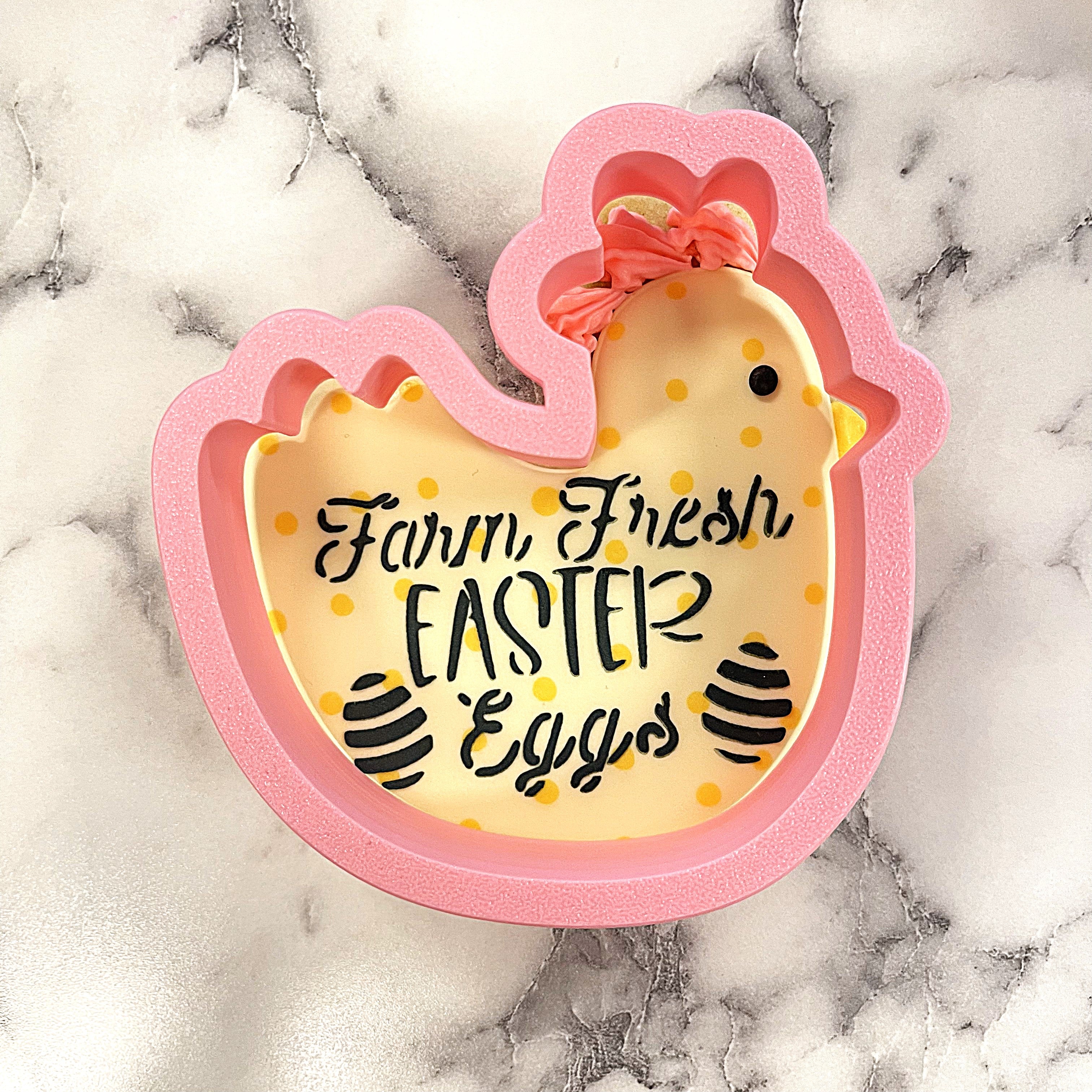 Spring Chicken Cookie Cutter – The Flour Box