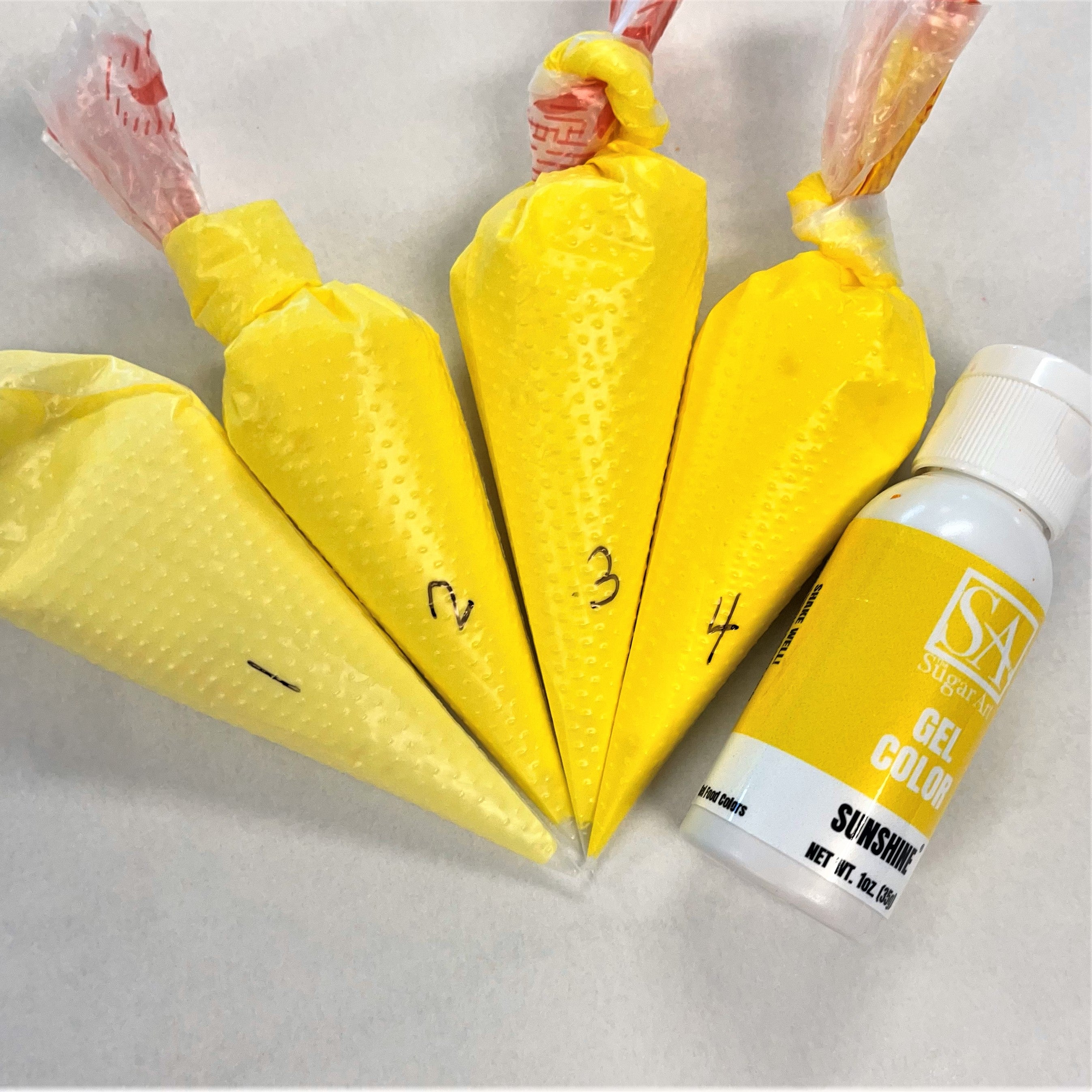 Sunshine The Sugar Art Gel Color – The Flour Box