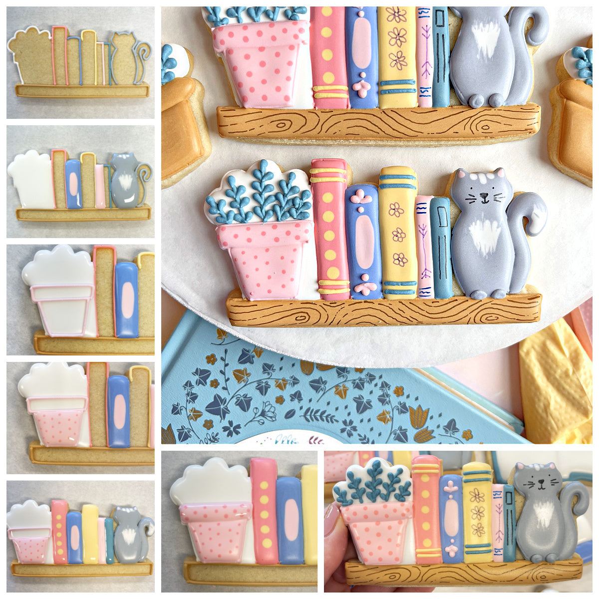 Bookshelf Cookie Cutter – The Flour Box