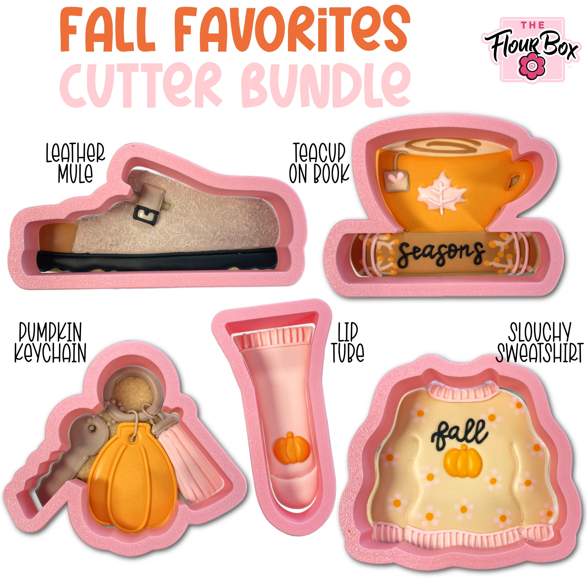 Fall Favorites Cookie Cutter Bundle – The Flour Box