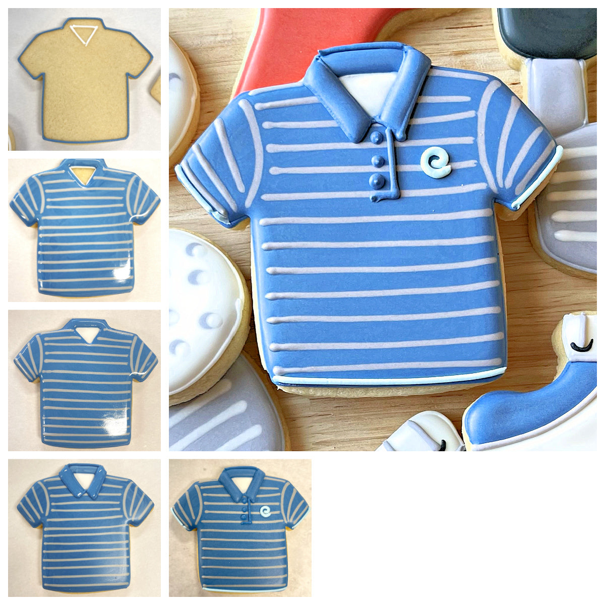 Golf Shirt Cookie Cutter – The Flour Box