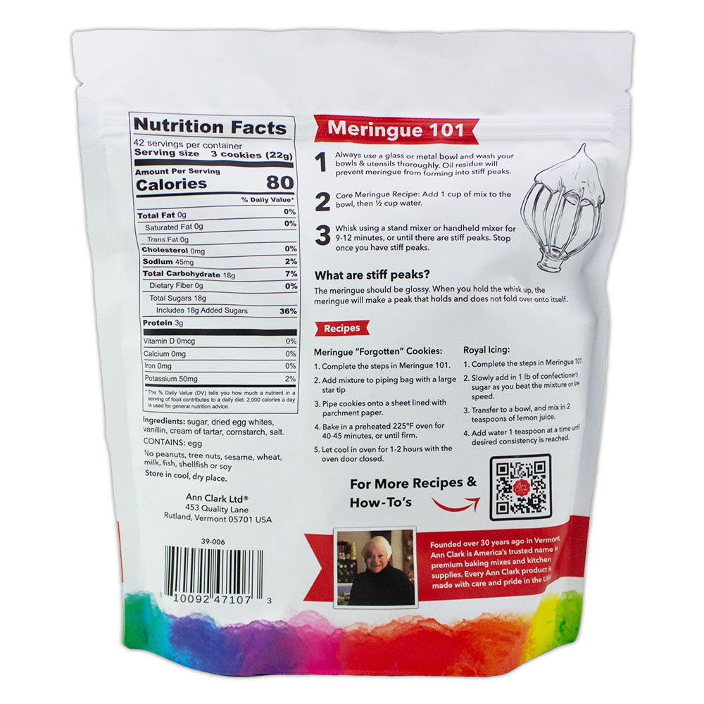 Meringue Powder 2lb from Ann Clark – The Flour Box