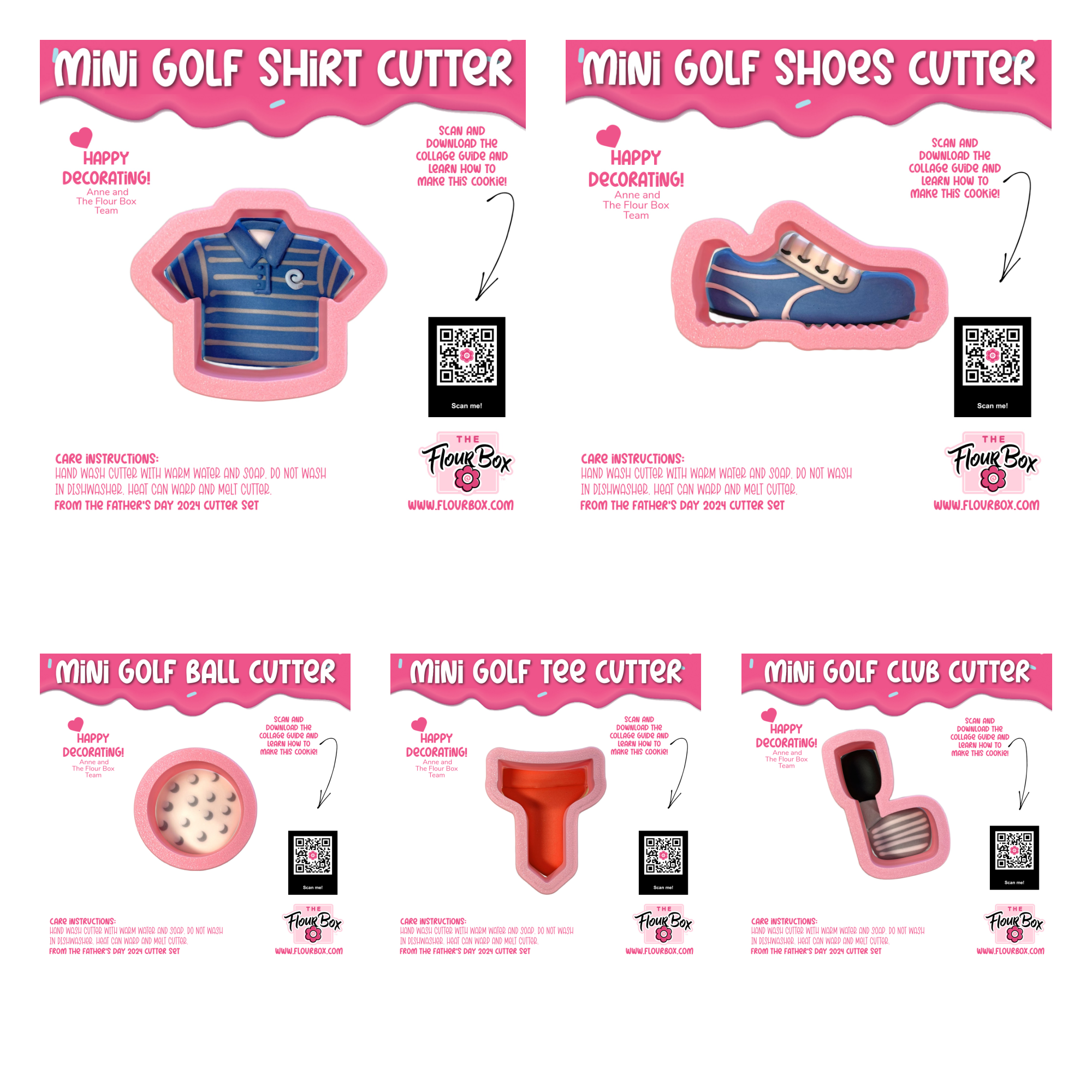 MINI Golf 2.0 Cookie Cutter Bundle – The Flour Box