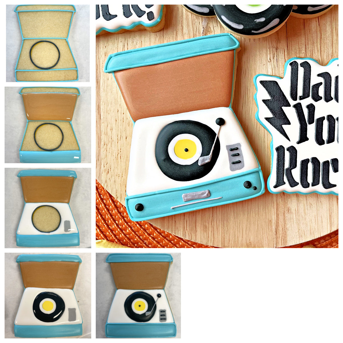 Record Player Cookie Cutter – The Flour Box