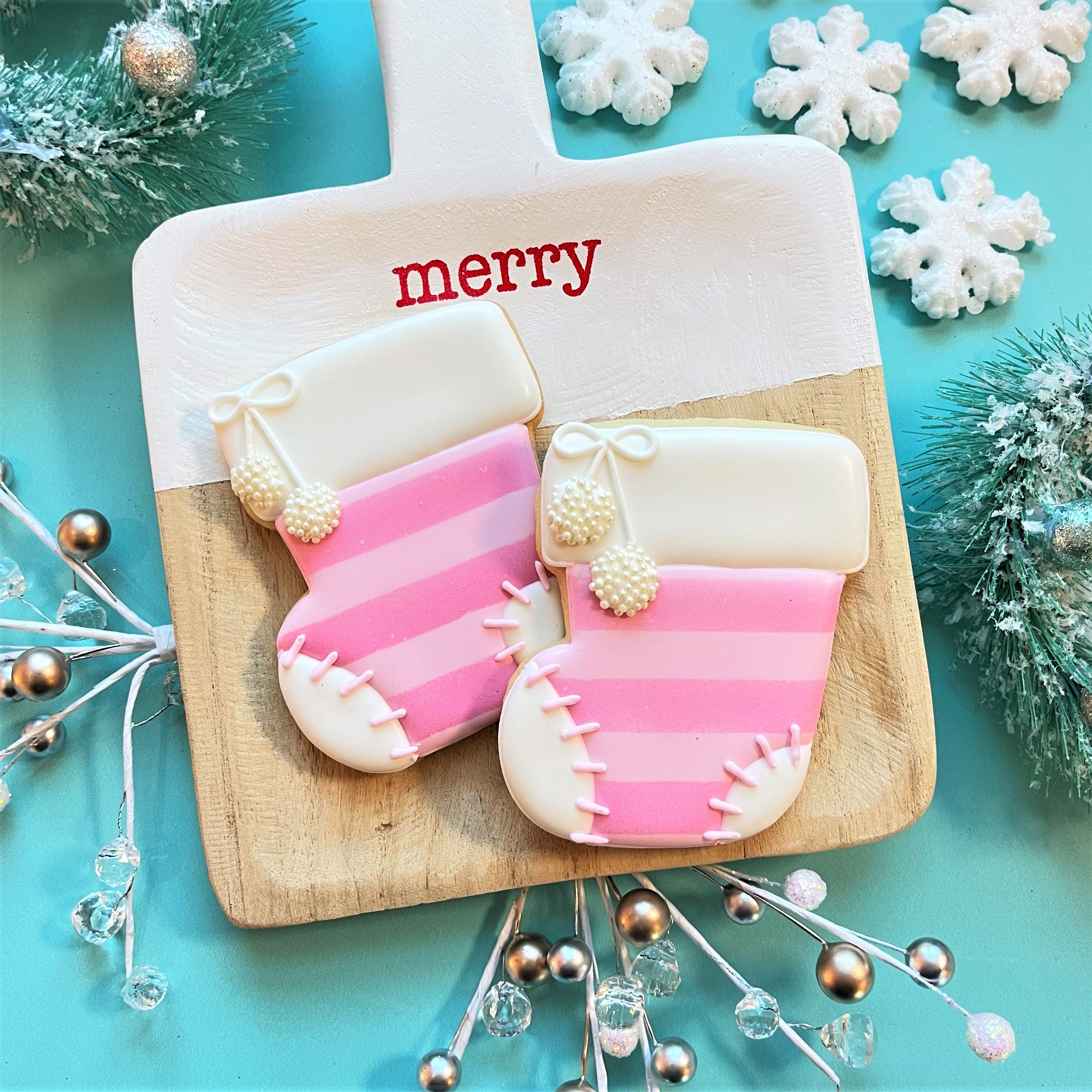 Classic Christmas Stocking Cookie Cutter – The Flour Box