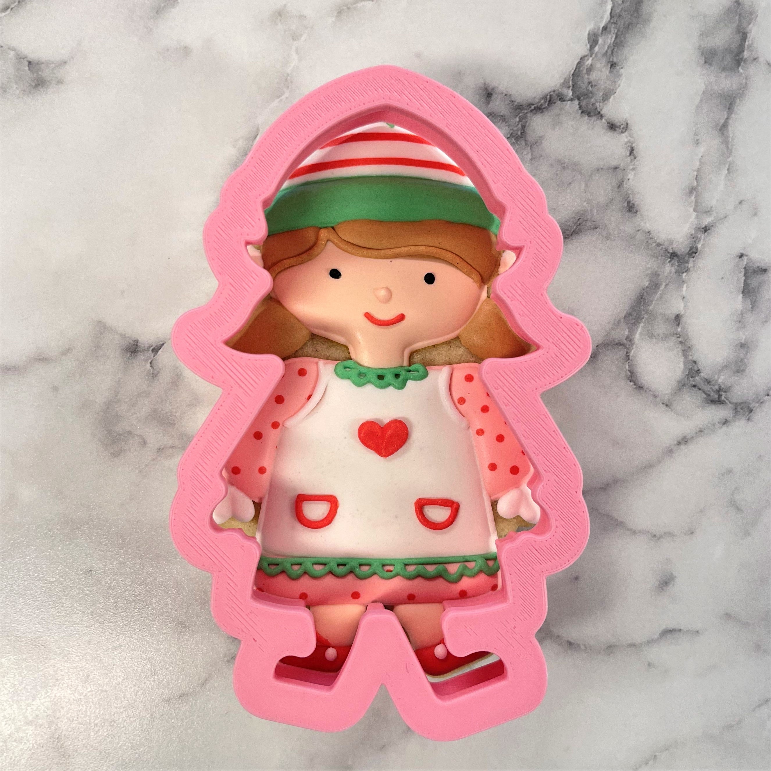 Elf Girl Cookie Cutter – The Flour Box