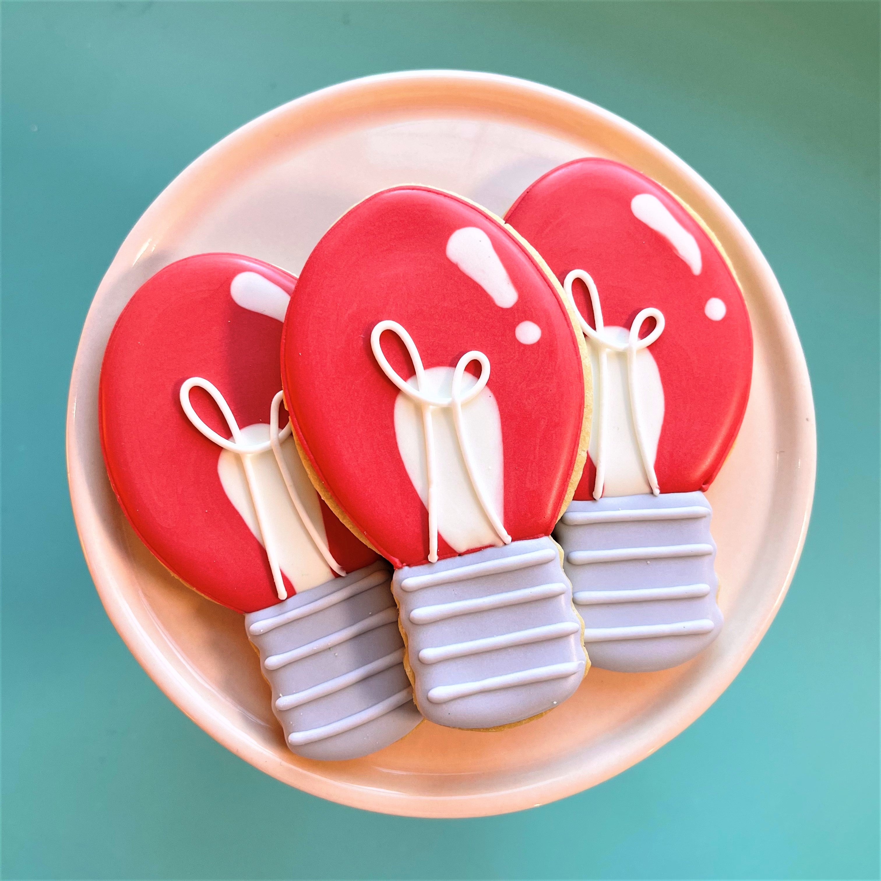 Light Bulb Large Cookie Cutter – The Flour Box