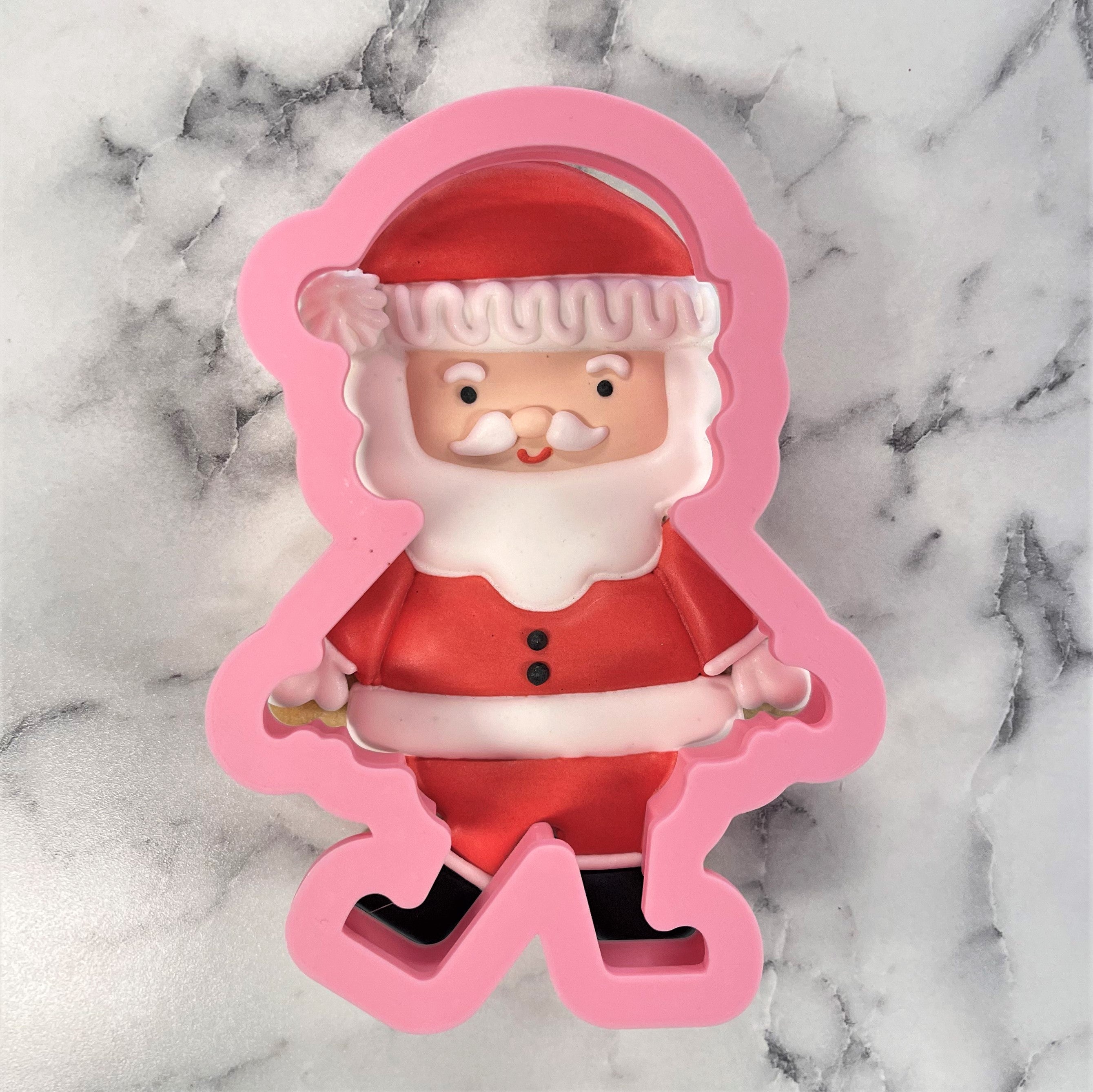 Merry Santa Cookie Cutter – The Flour Box