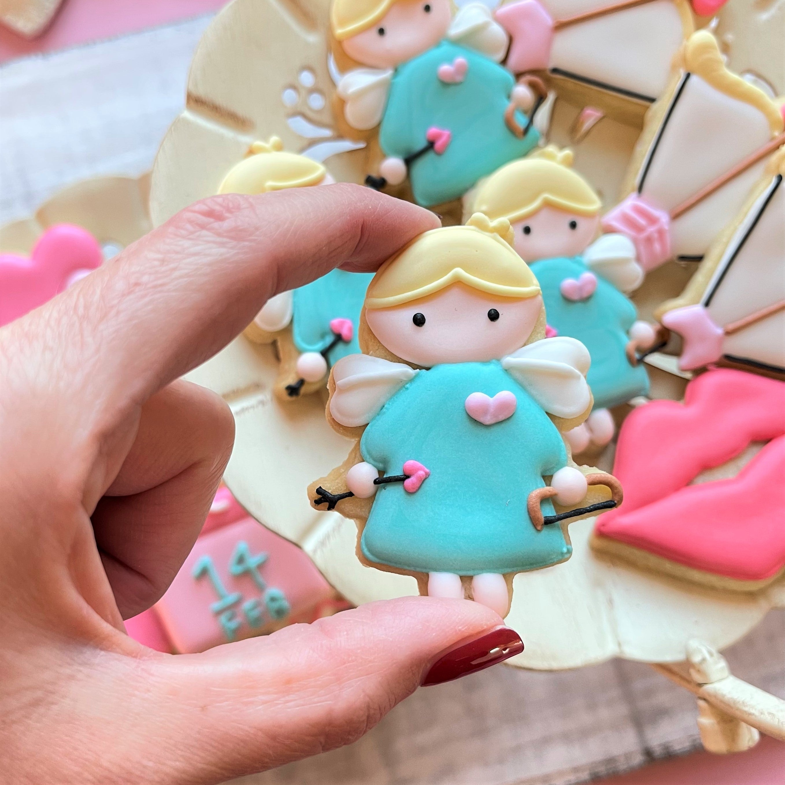 Mini Cupid Cookie Cutter – The Flour Box
