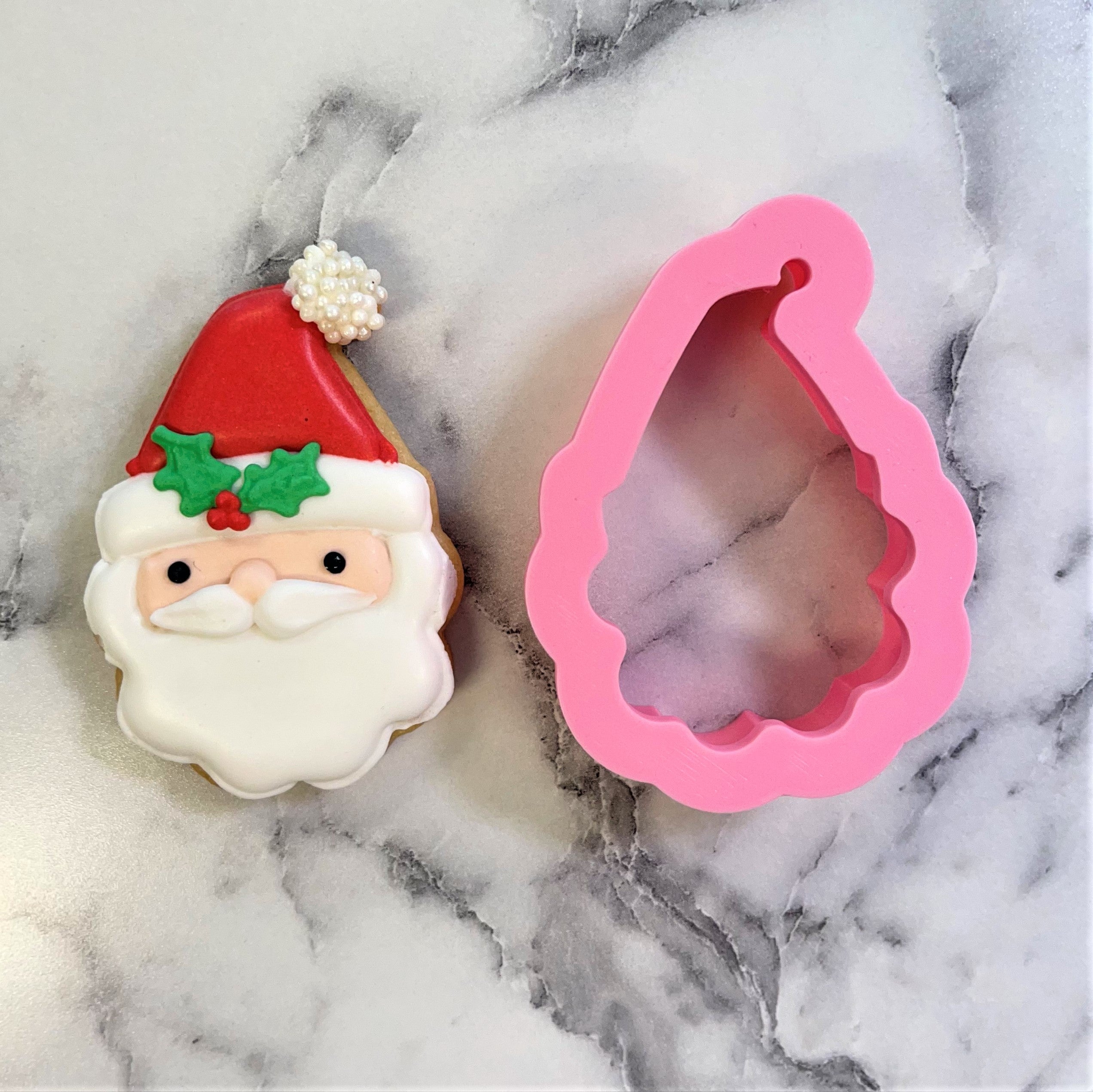 Mini Classic Santa Cookie Cutter – The Flour Box