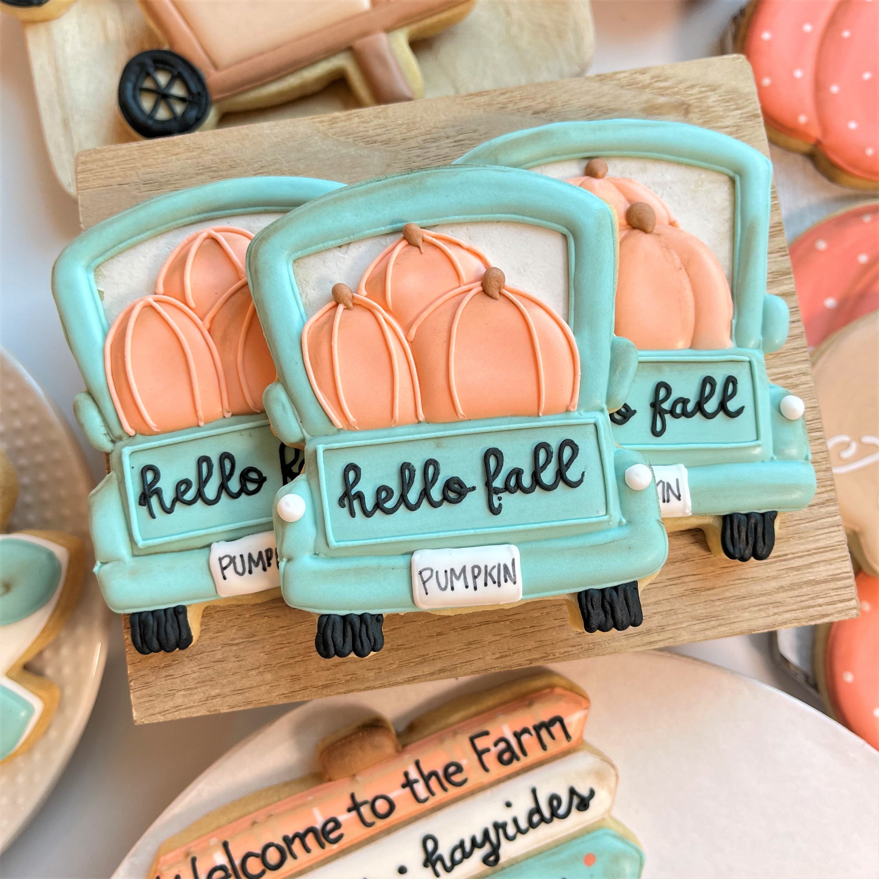 School Bus Front Facing Cookie Cutter – The Flour Box