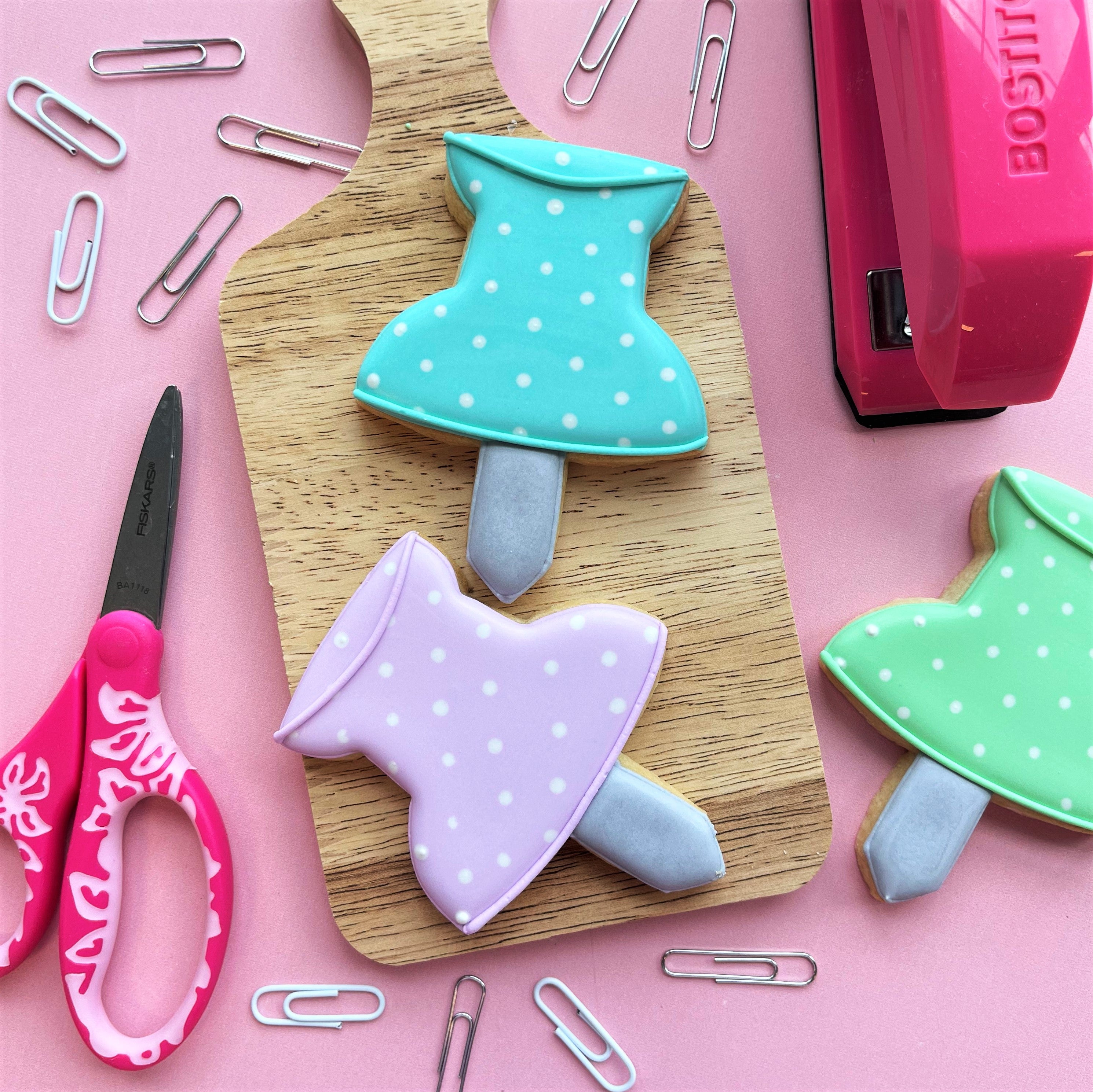 Pushpin Cookie Cutter – The Flour Box
