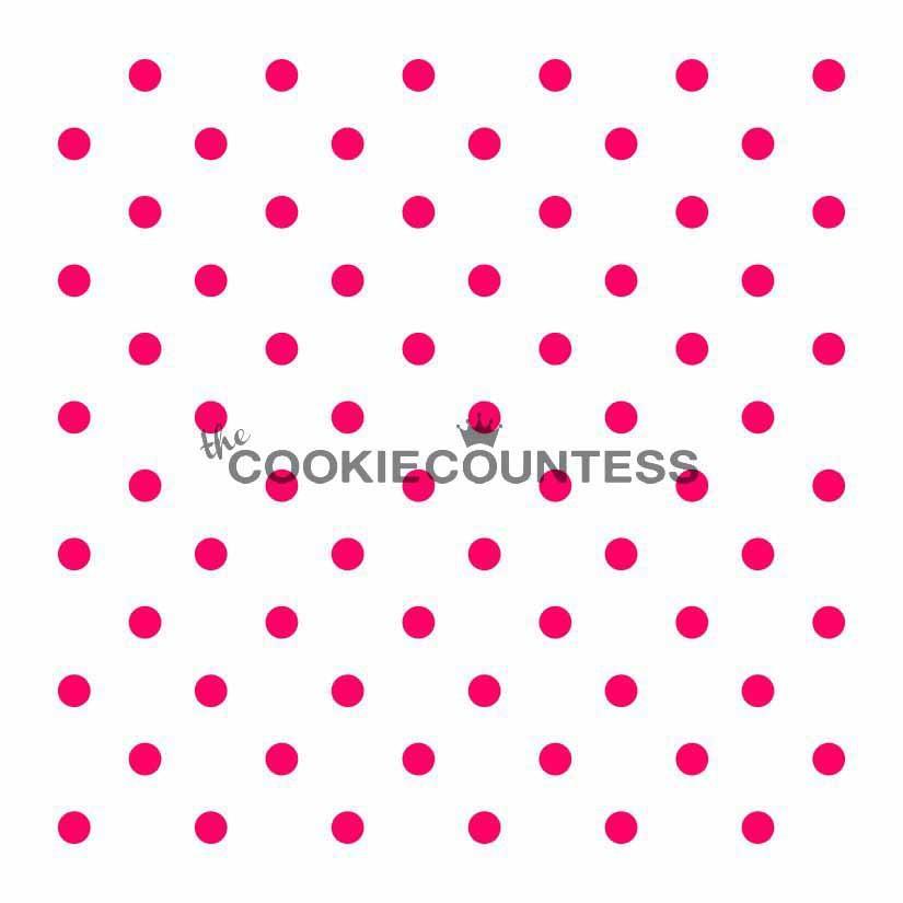 Small Dots Stencil – The Flour Box
