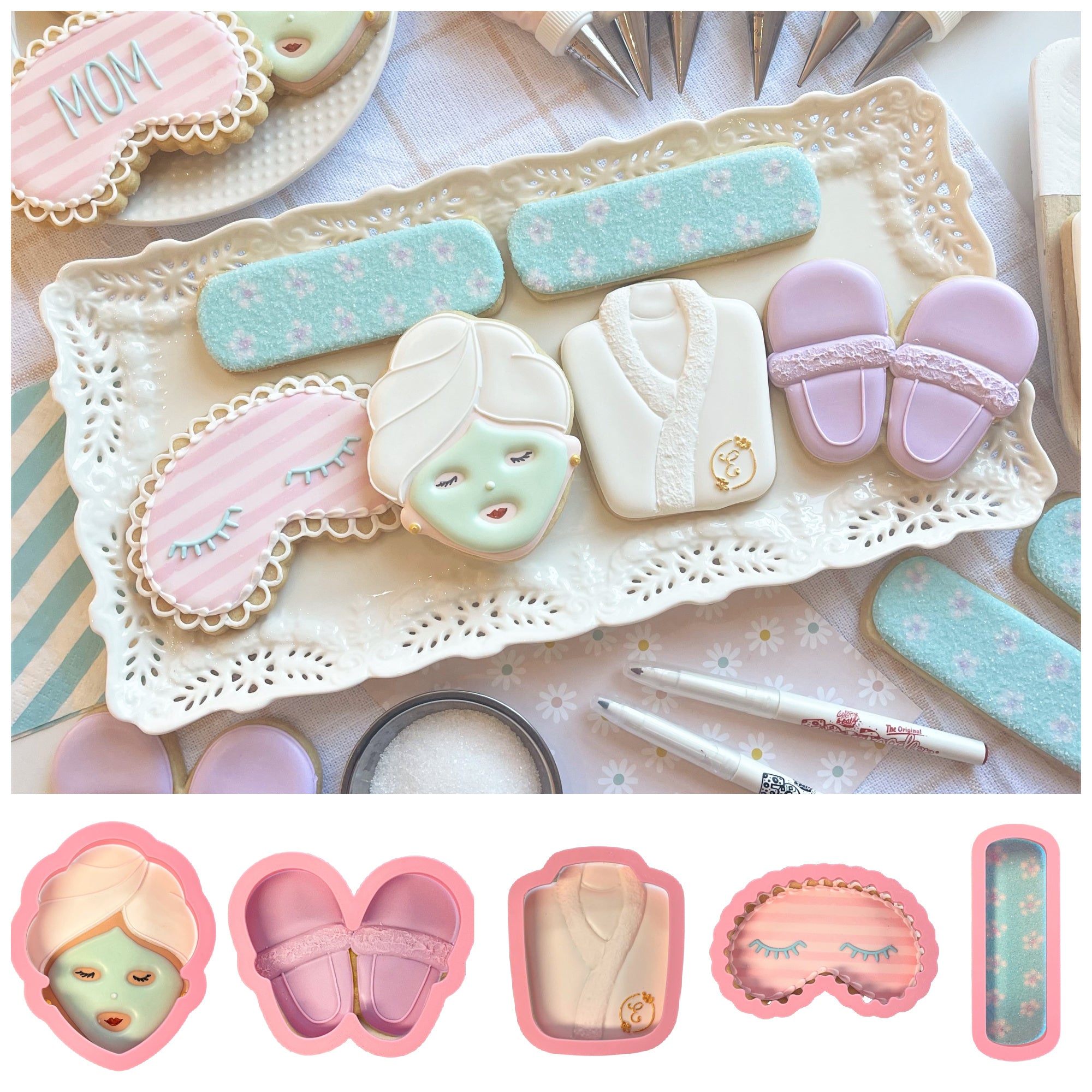 Spa Cookie Cutter Bundle – The Flour Box
