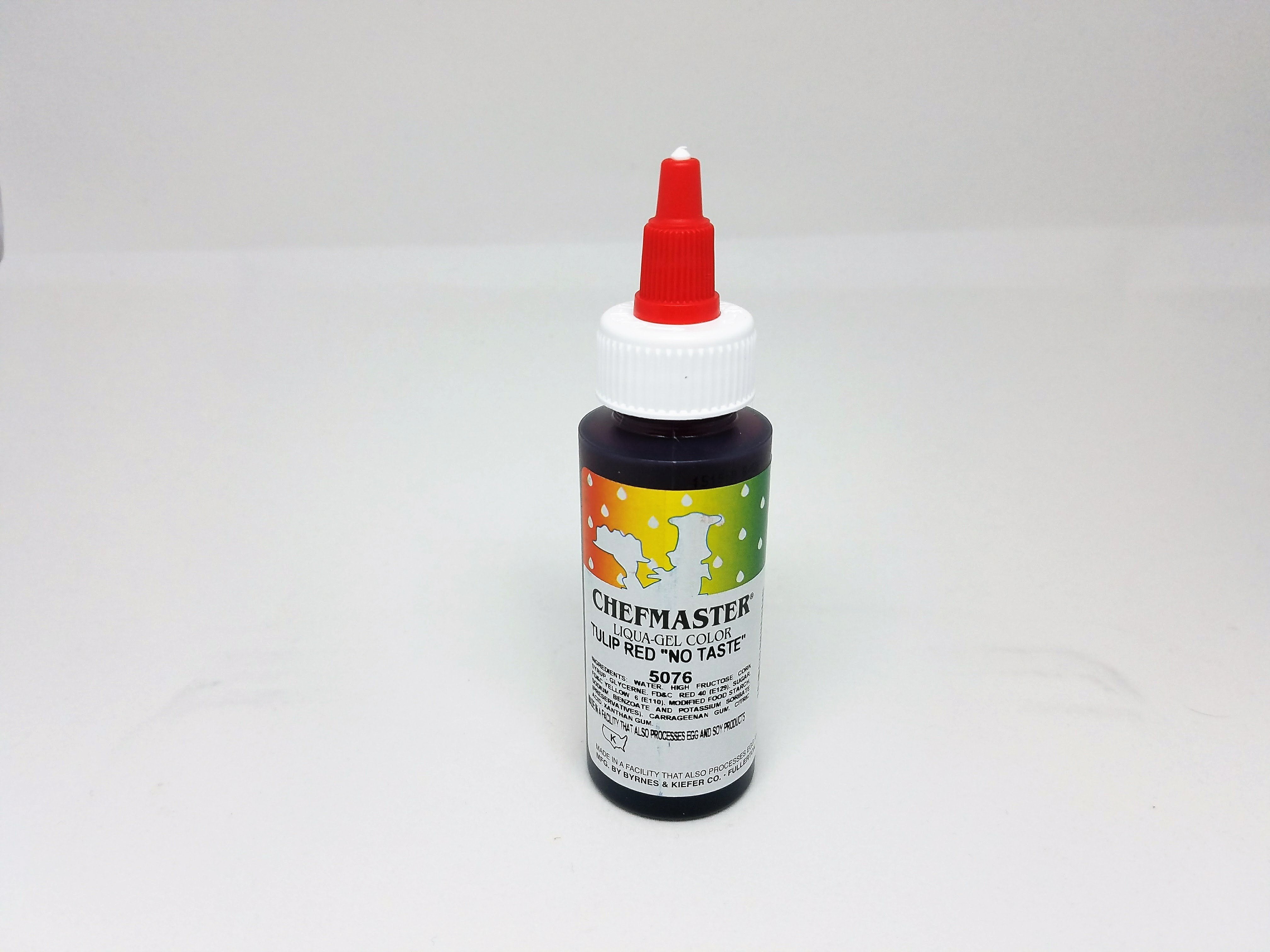 Tulip Red 2.3oz Chefmaster LIQUA-GEL – The Flour Box
