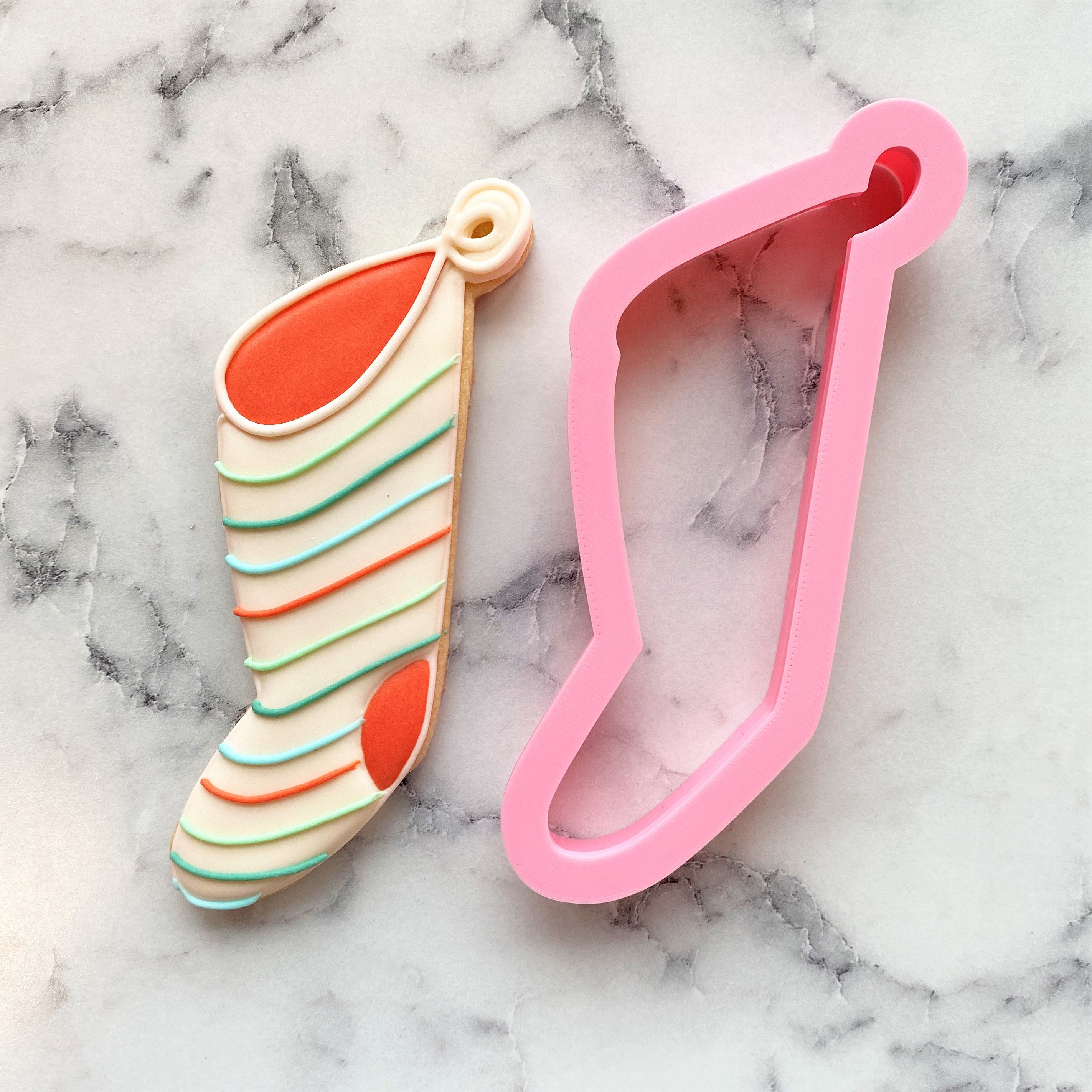 Vintage Stocking Cookie Cutter – The Flour Box