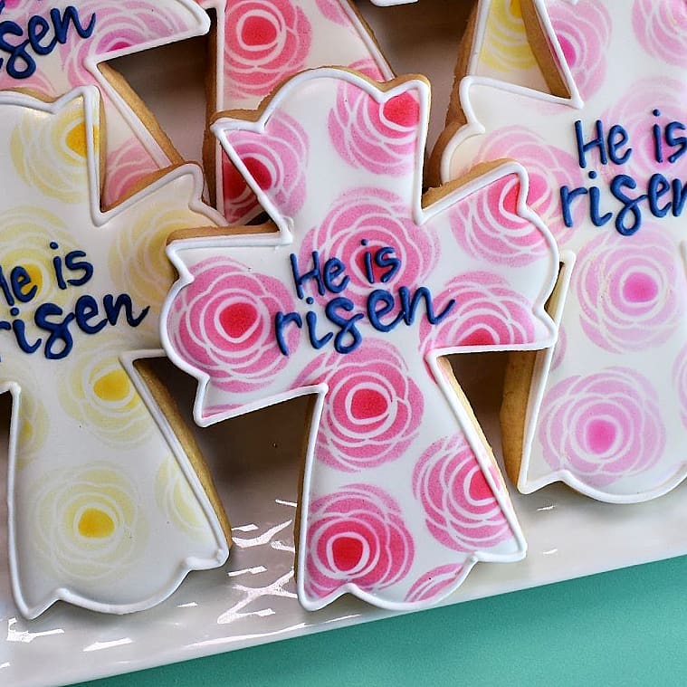 Scribble Roses Stencil – The Flour Box