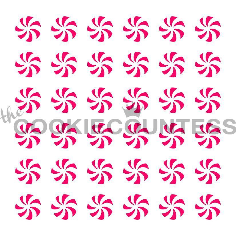 Peppermint Swirls Stencil – The Flour Box