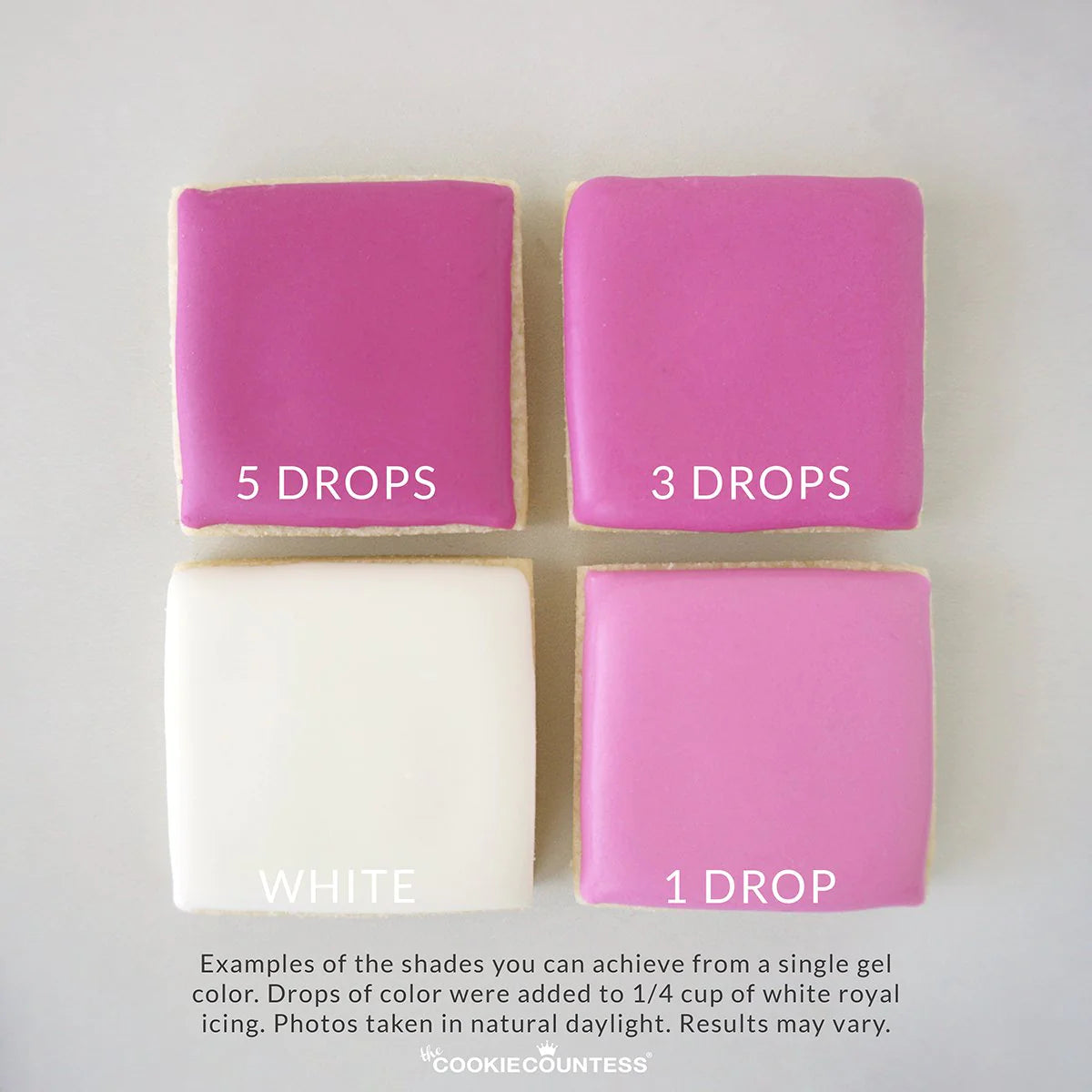 Positivity Purple 2 oz Cookie Countess Gel Food Color – The Flour Box