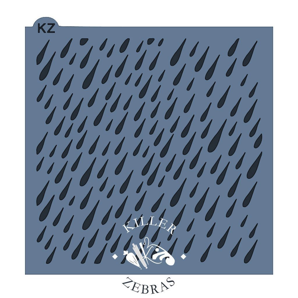 Rain KZ Stencil – The Flour Box